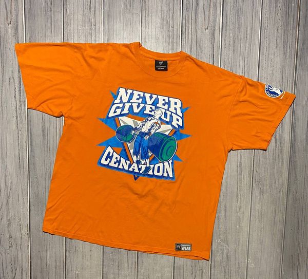 Vintage Vintage Wwe Wwf John Cena 00s T Shirt Wrestling Cenation Grailed