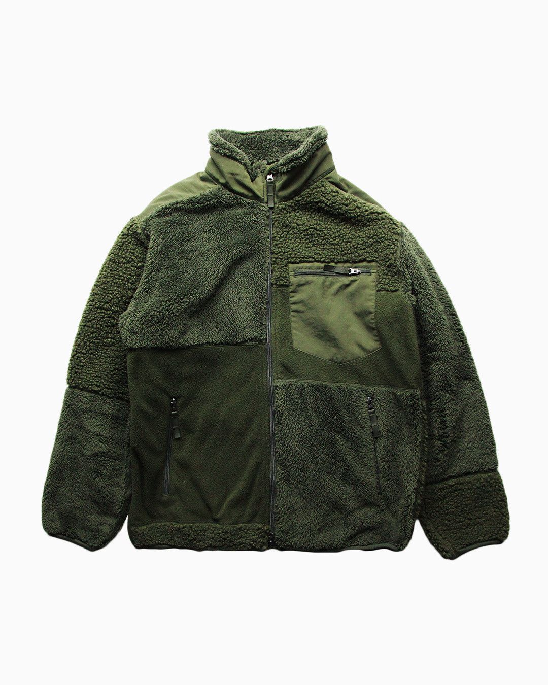 Engineered Garments × Uniqlo Engineered Garments x Uniqlo Olive Fleece ...