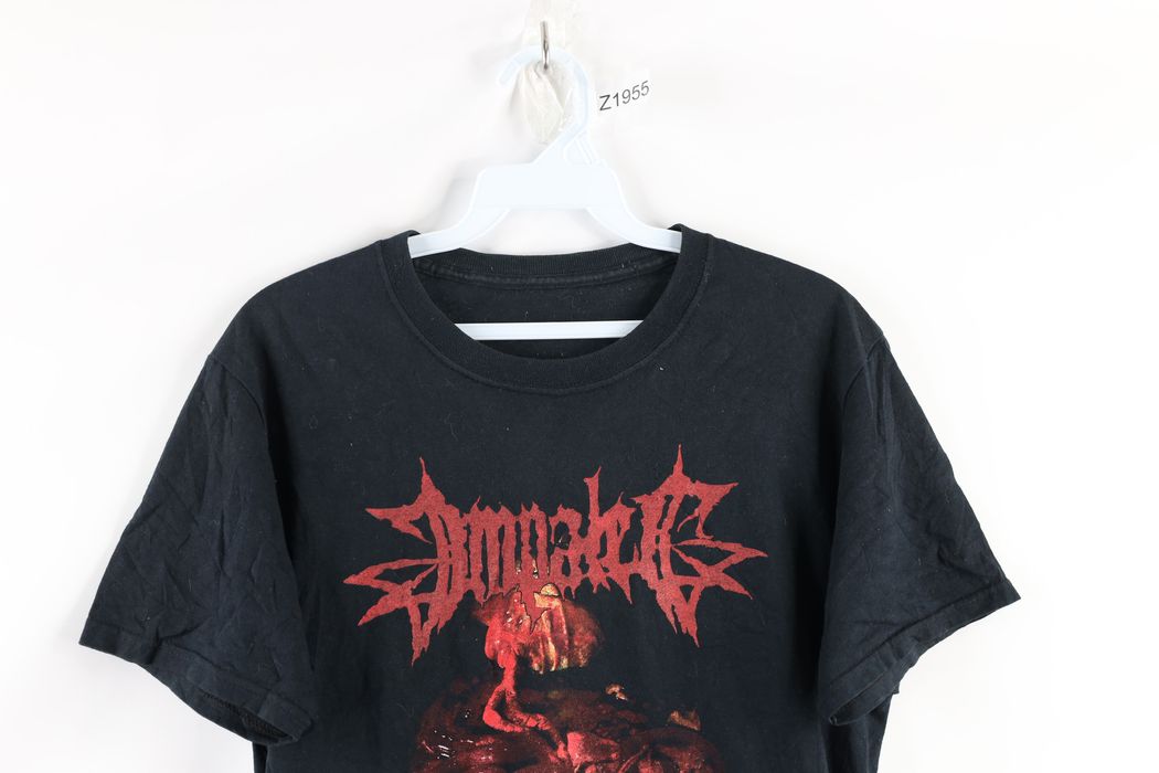Vintage Vintage Impaled The Last Gasp Metal Band Tour T-Shirt Black ...