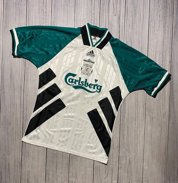 Adidas Vintage Adidas Liverpool 1993 1995 Away Football Shirt Rare ...