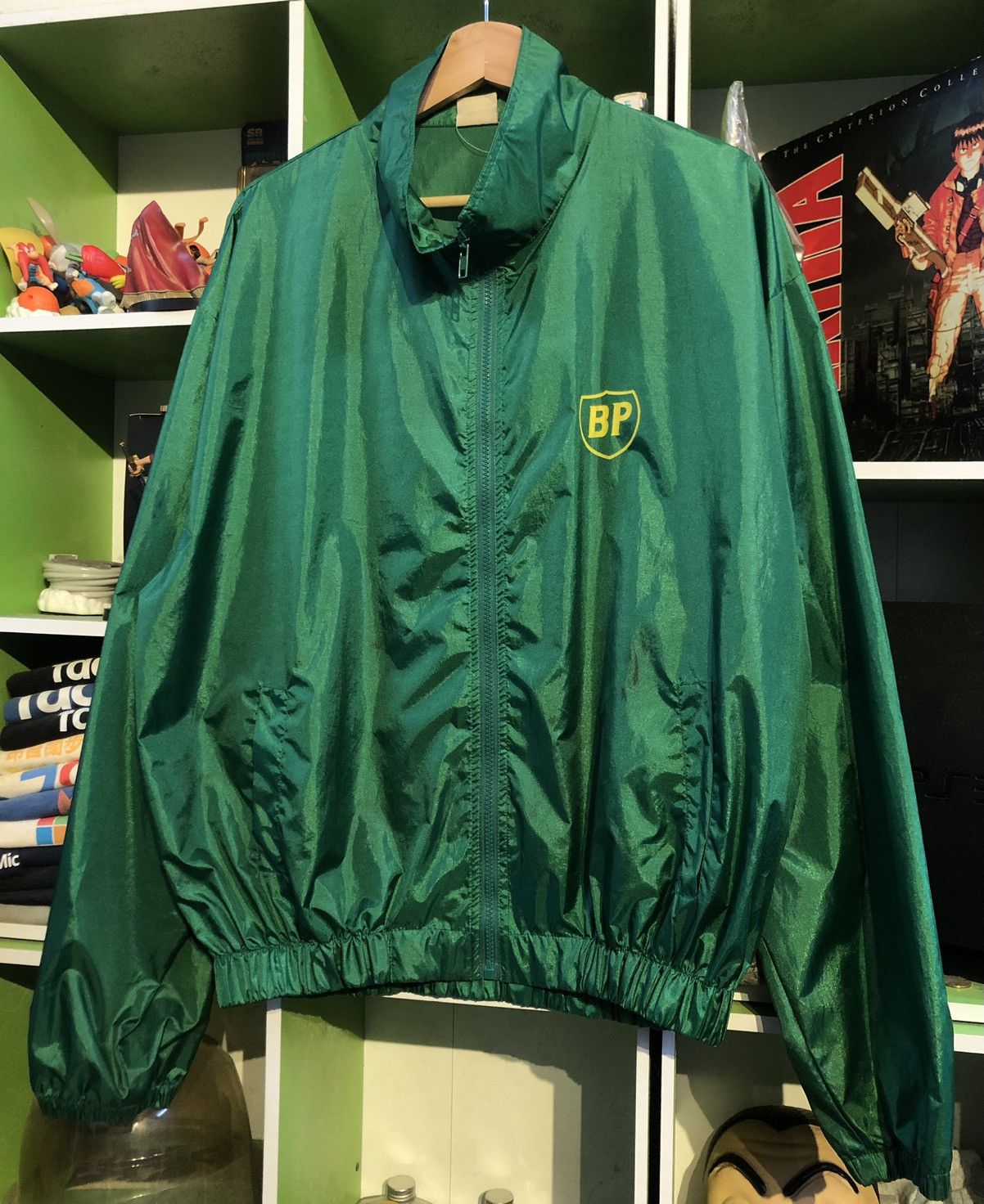 Racing × Vintage × Windbreaker ️VINTAGE BP MOTOR SPORT CLUB MSC LIGHT ...