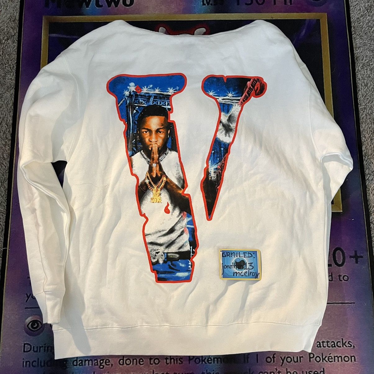 Vlone Pop Smoke Vlone Shoot For the Stars Hoodie L Large | Grailed