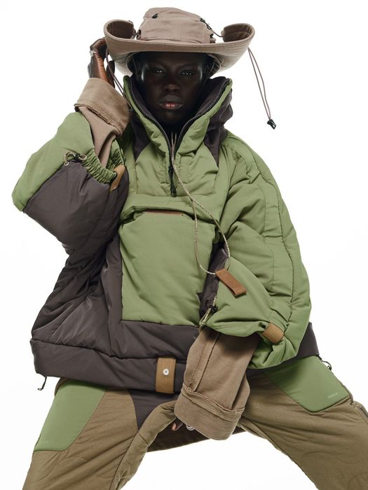 Designer Hamcus Pyramid Collar Down Puffer | Grailed