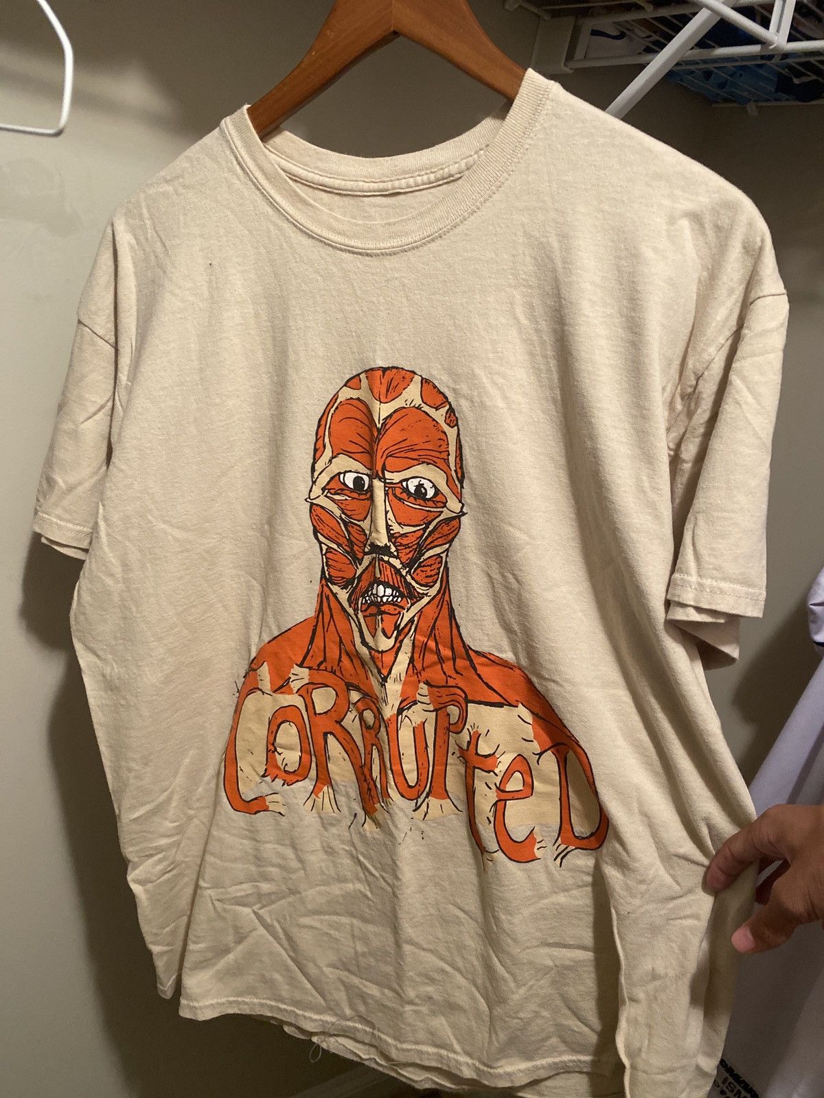 Travis Scott Rays Corrupted Mind Attack on Titan T-Shirt | Grailed