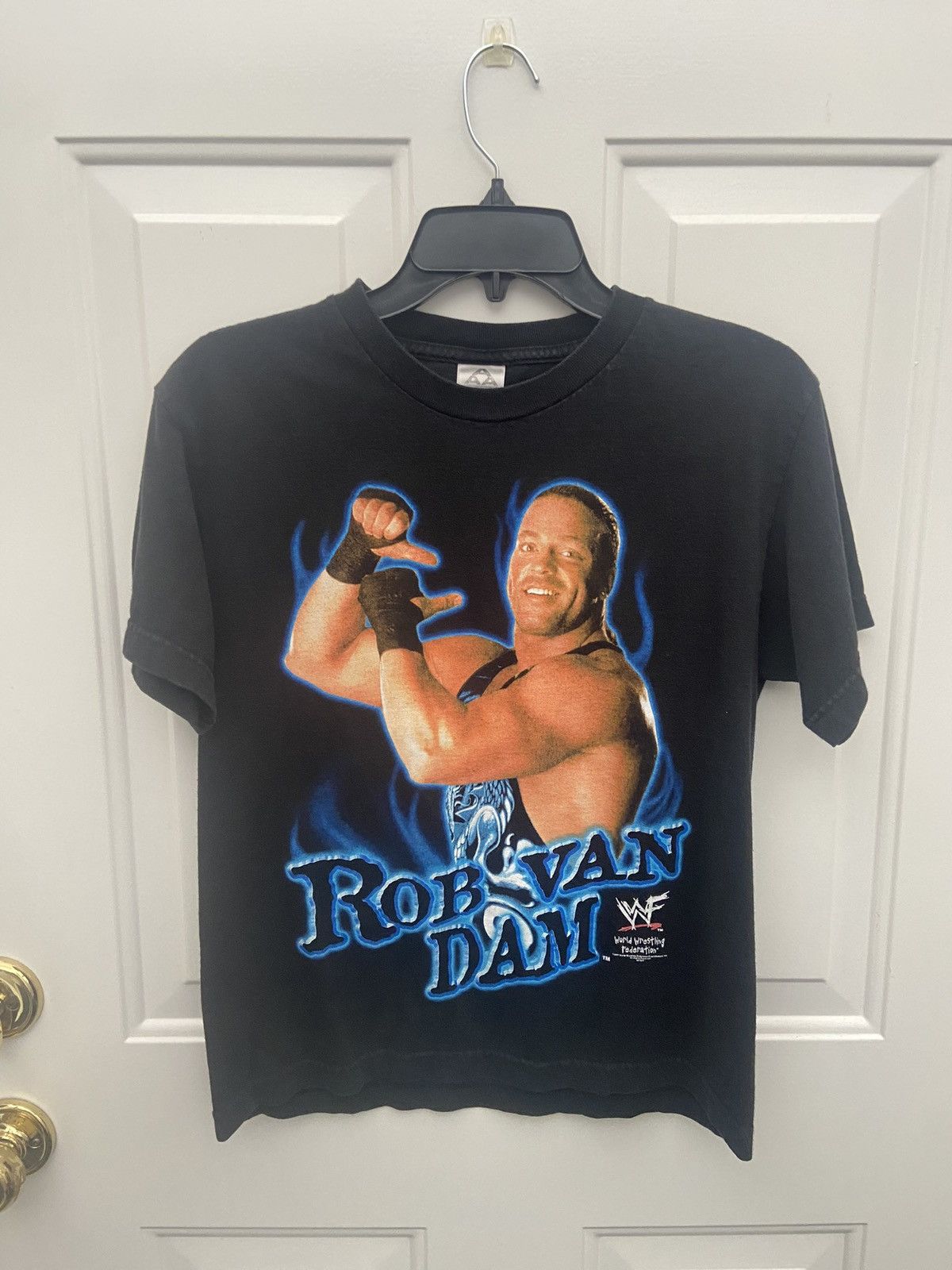 Wcw/Nwo × Wwe × Wwf Vintage Rob Van Damn RVD WWF t-shirt new | Grailed