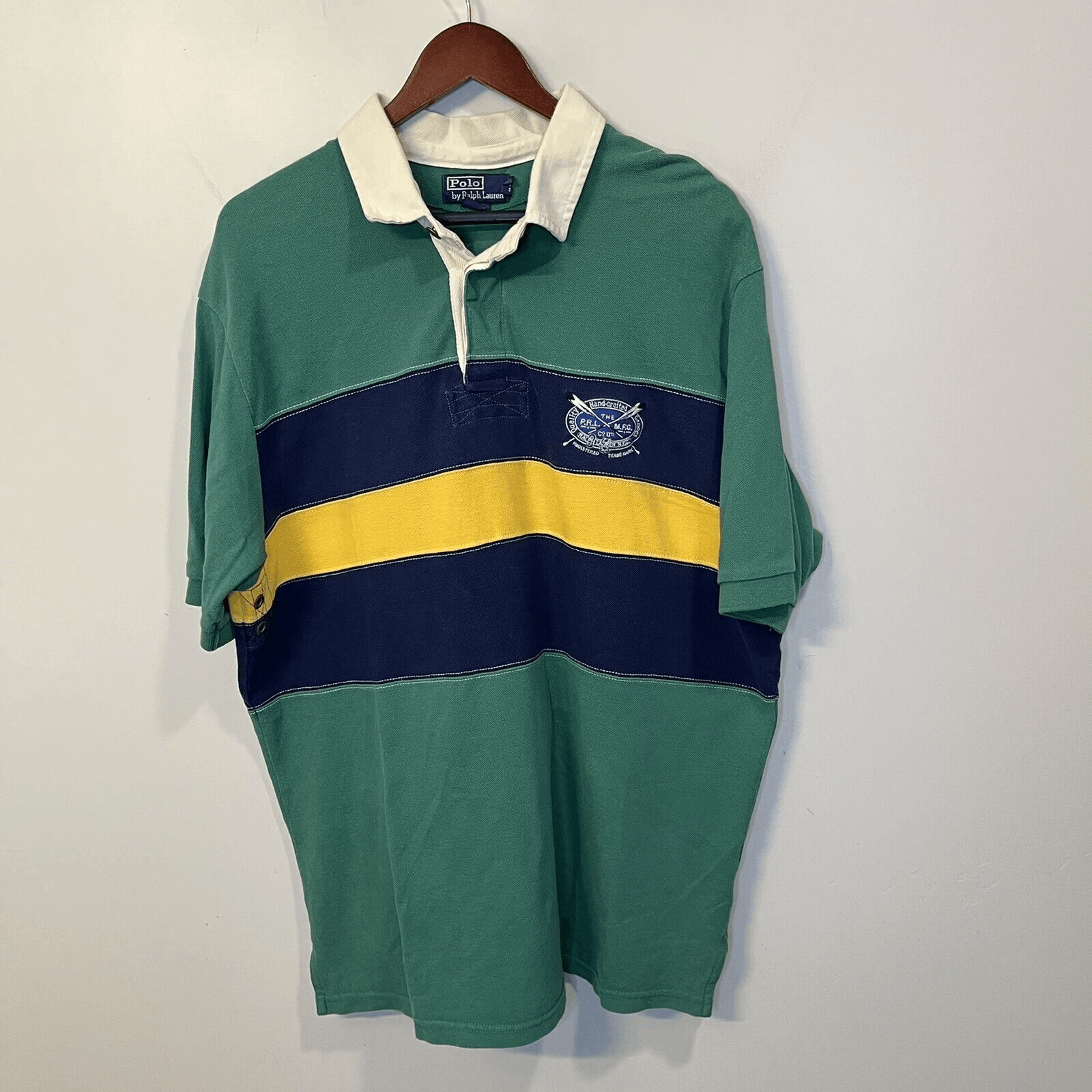 Polo Ralph Lauren VTG Polo Ralph Lauren Rugby Shirt 90s Canoes | Grailed