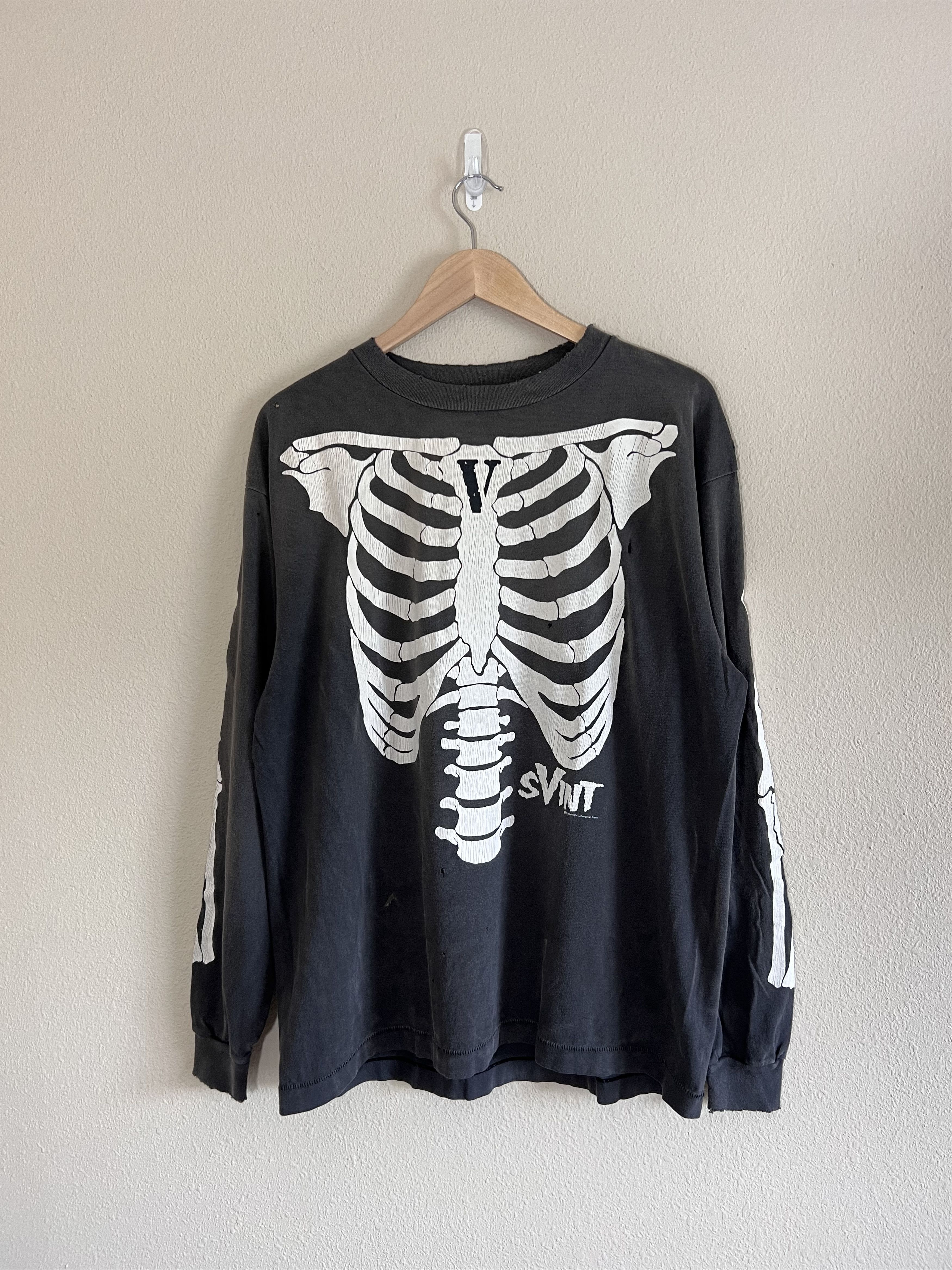Vlone Saint Michael VLONE Skeleton Long Sleeve | Grailed