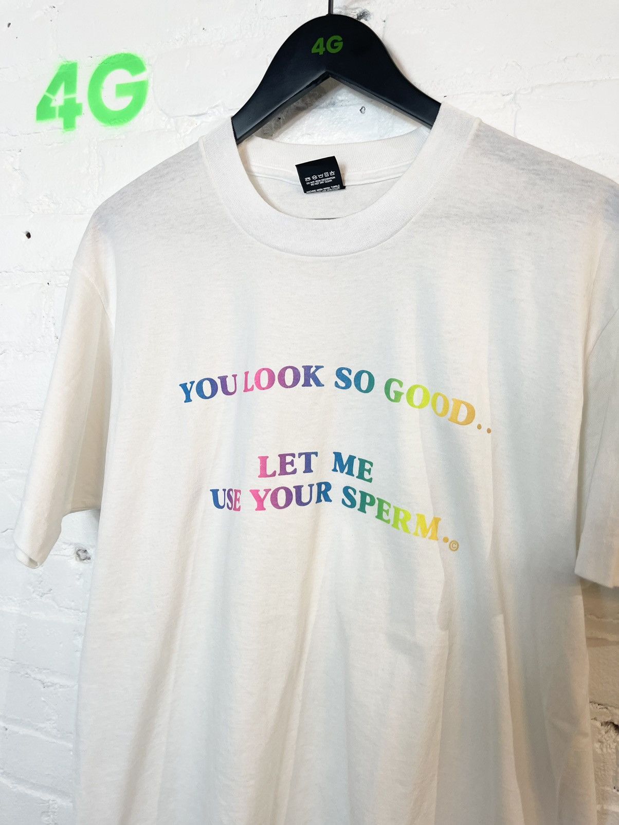 Vintage Vintage LET ME USE YOUR SPERM Funny Perverted Shirt | Grailed