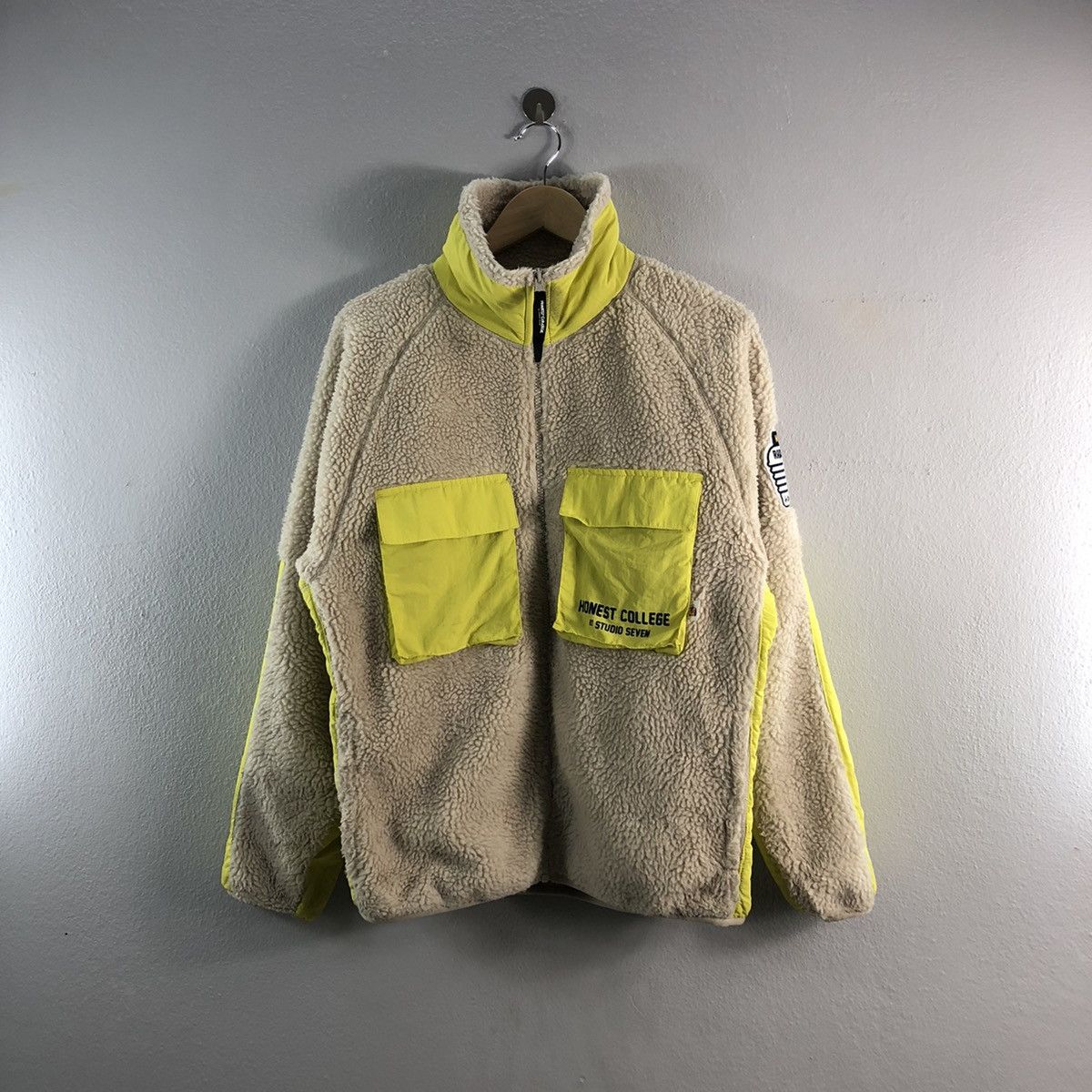 Japanese Brand Honest College By Studio Seven Deep Pile Fleece Light ...