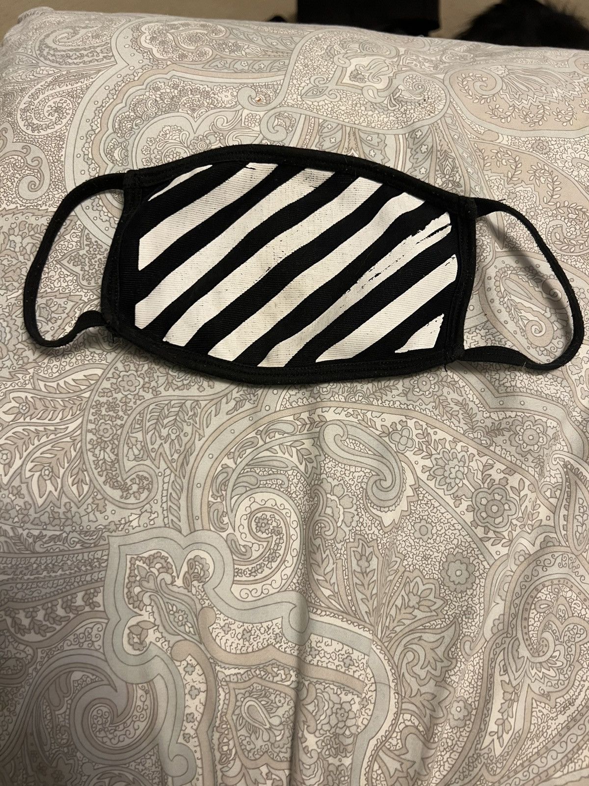 Off-White Want gone Off white face mask | Grailed