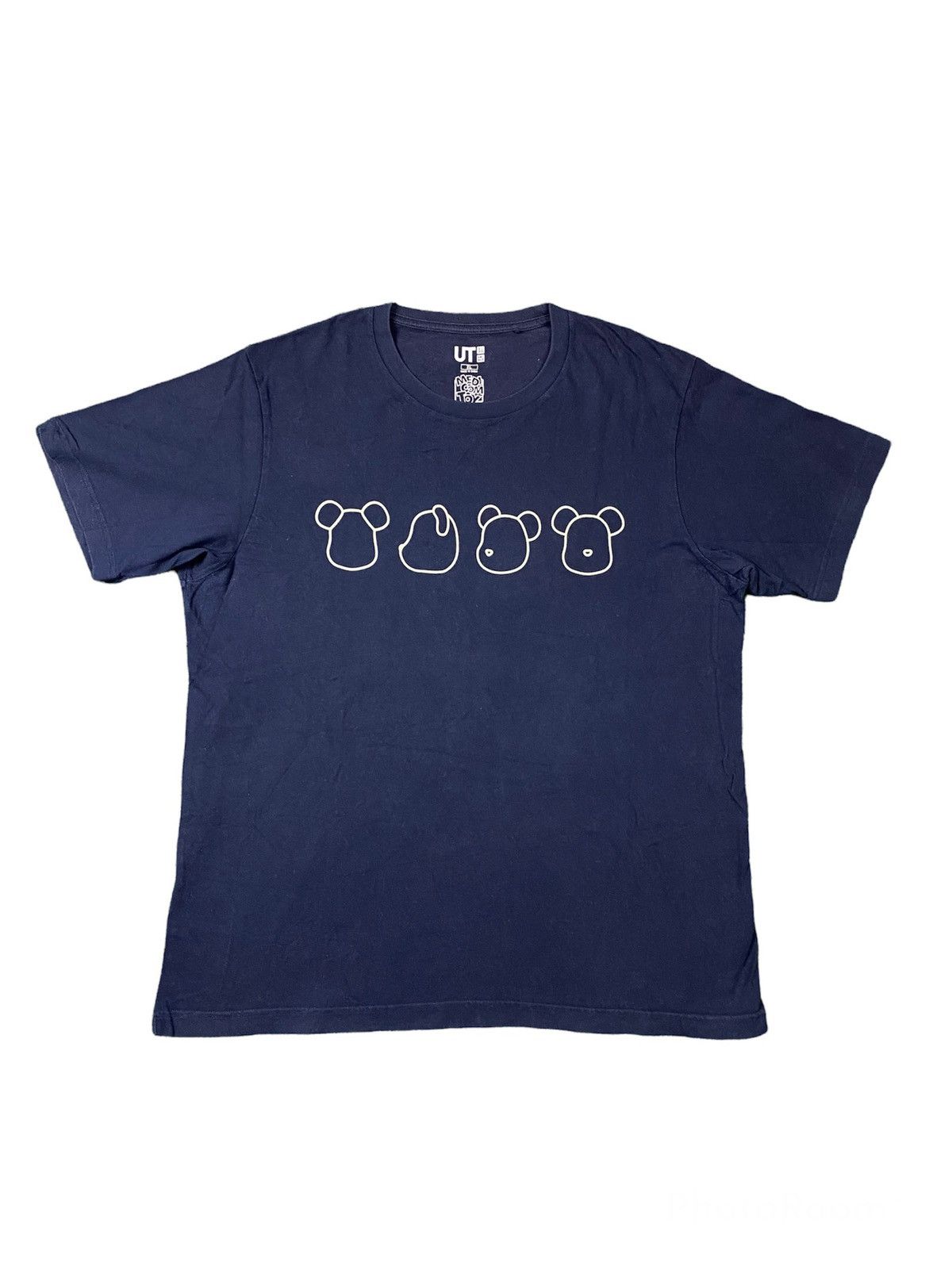 Uniqlo Uniqlo X Medicom Bear Brick T Shirt | Grailed