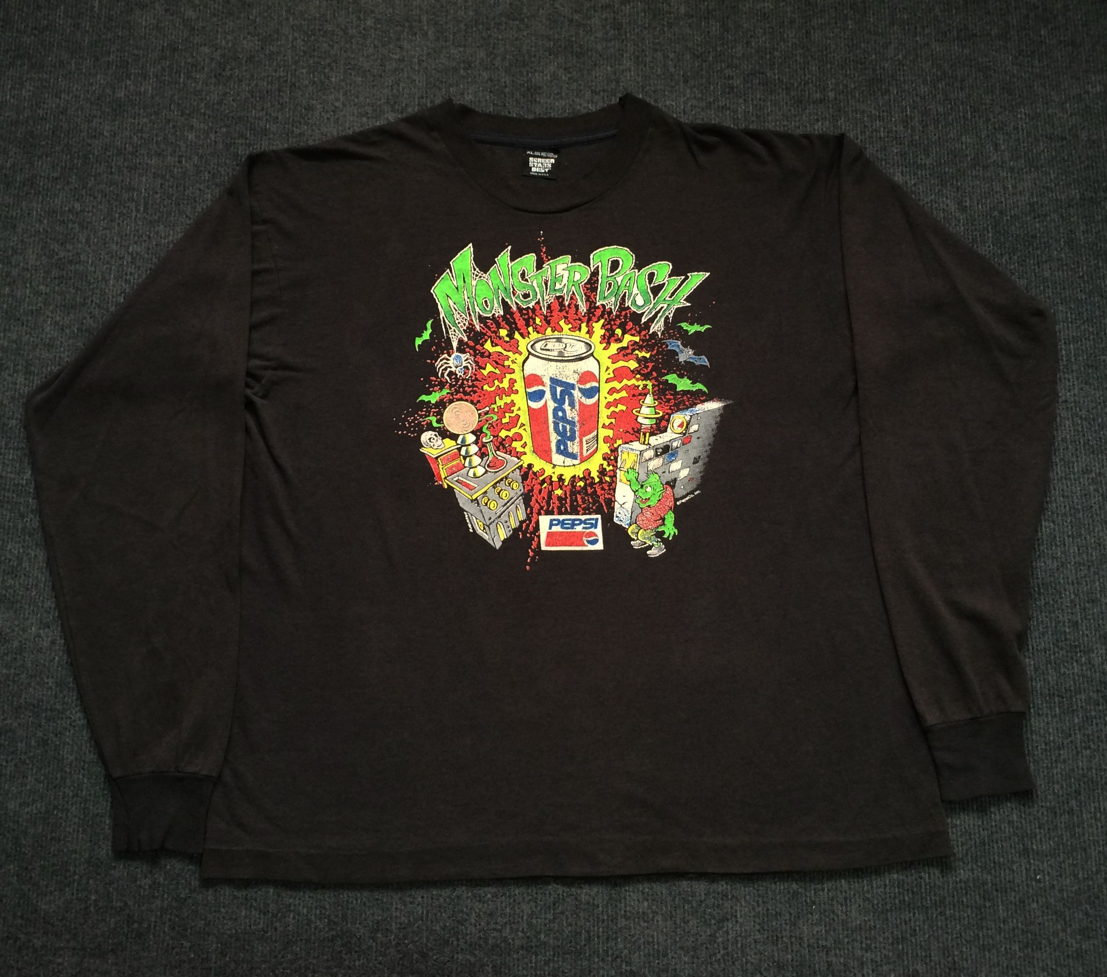 Pepsi × Vintage Vintage Pepsi Doritos Monster Bash Pepsi 90s T Shirt ...