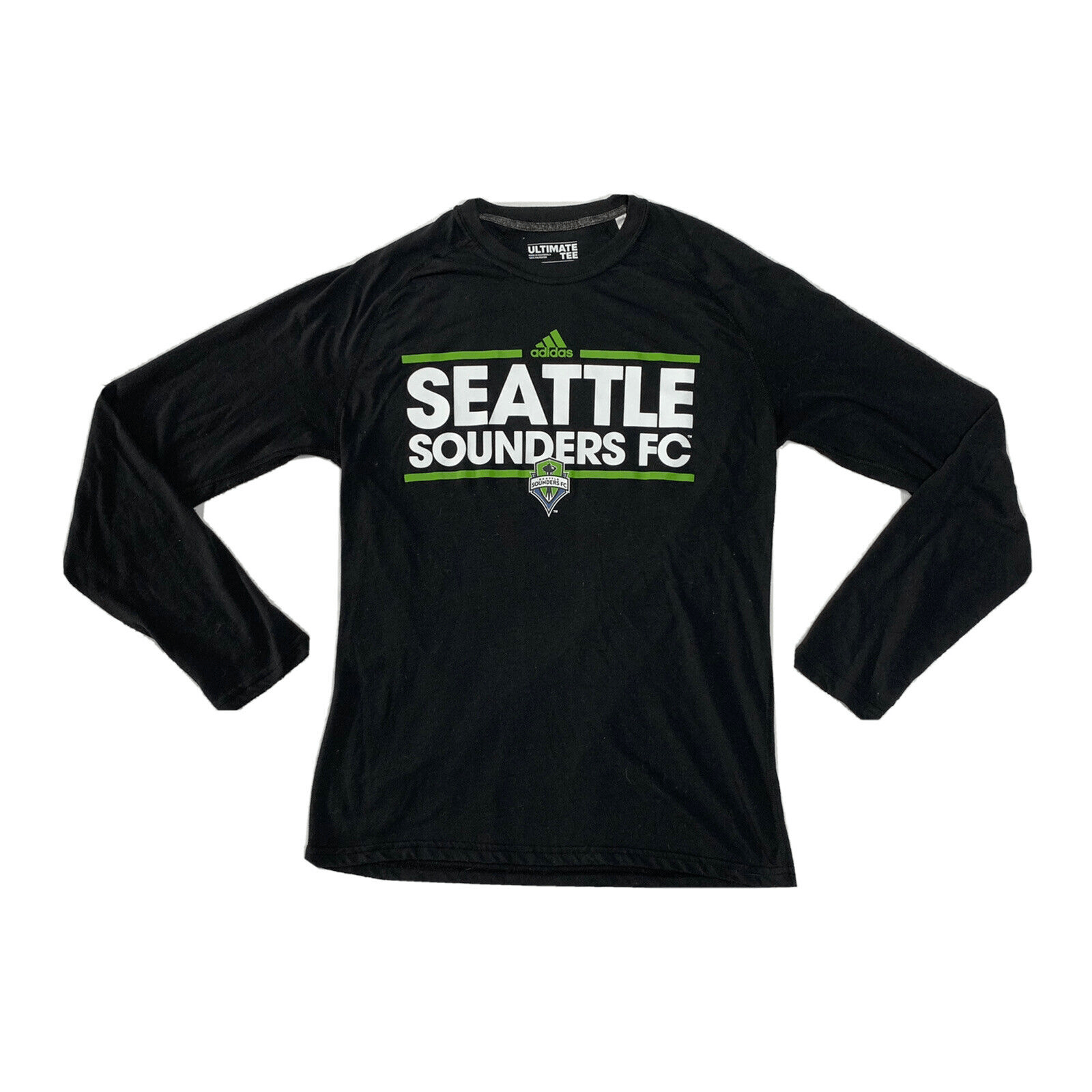 Adidas Seattle Sounders Shirt Medium Long-Sleeve Adidas Soccer MLS ...
