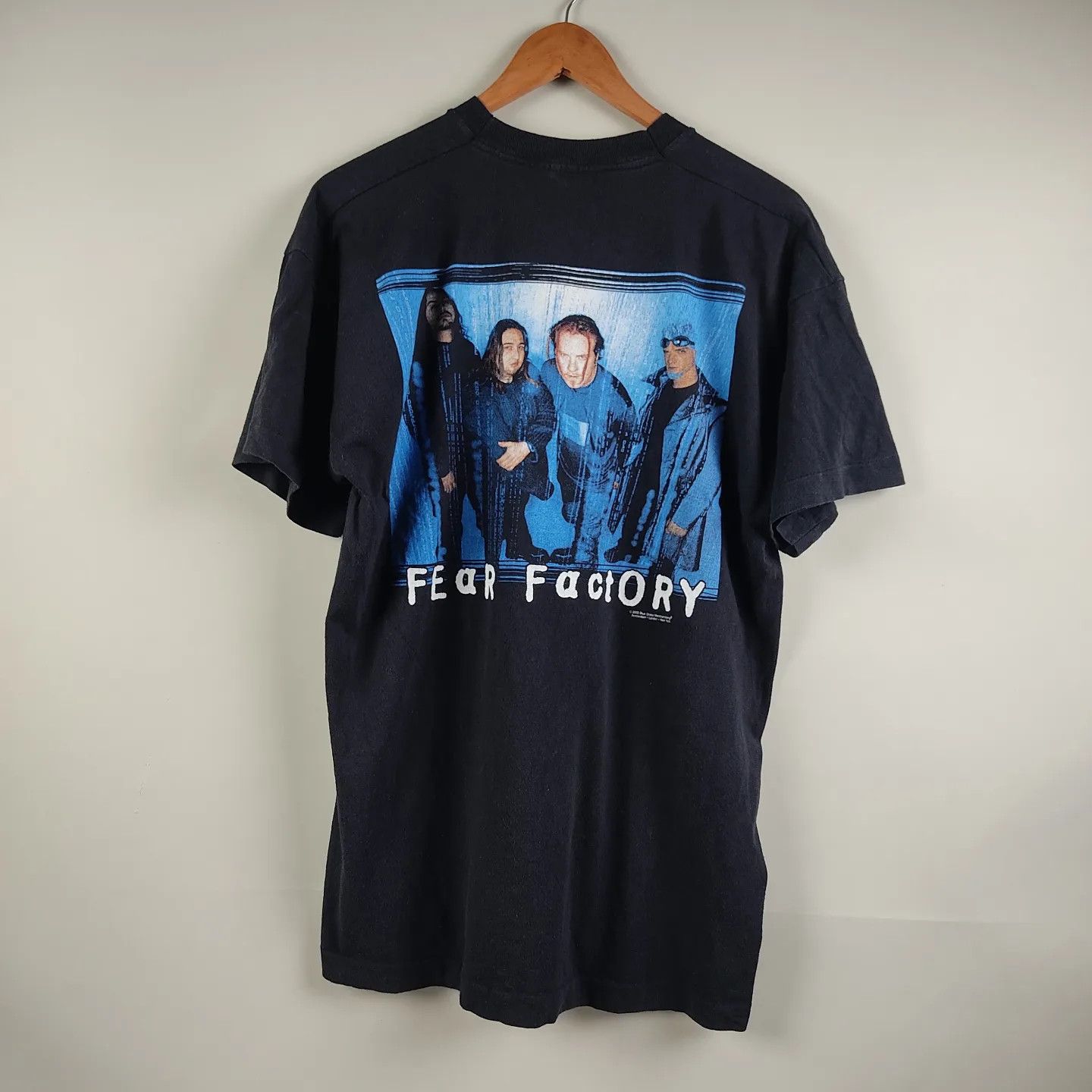 Band Tees × Rock Tees × Vintage 2000 Fear Factory band tee rock metal ...