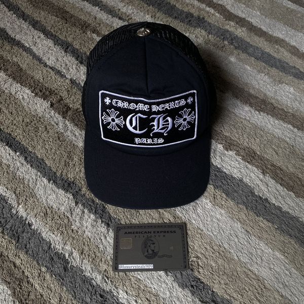 Chrome Hearts chrome hearts paris snapback cap | Grailed