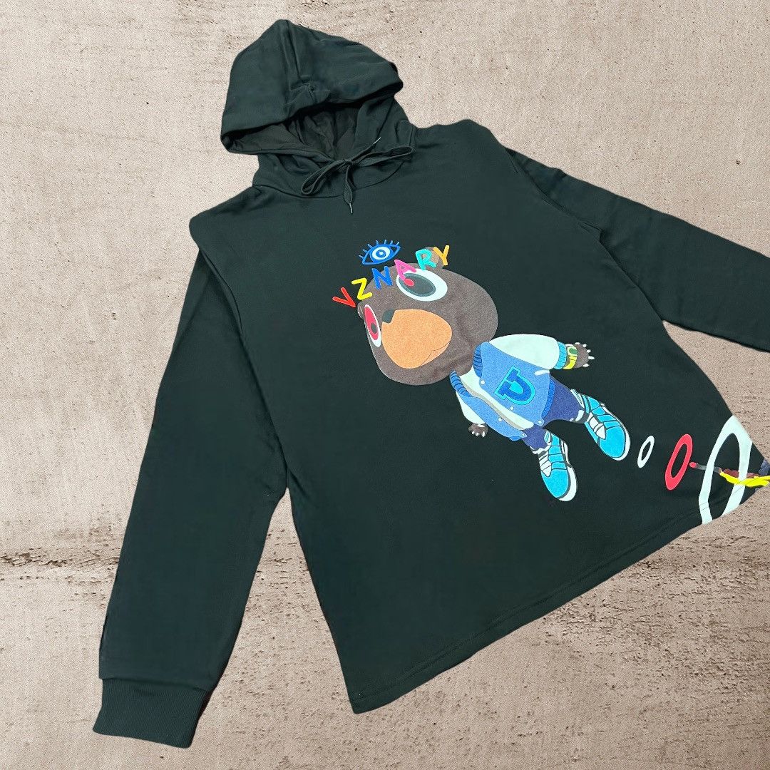 Custom Kanye Graduation Bear vznary rare street wear hoodie | Grailed