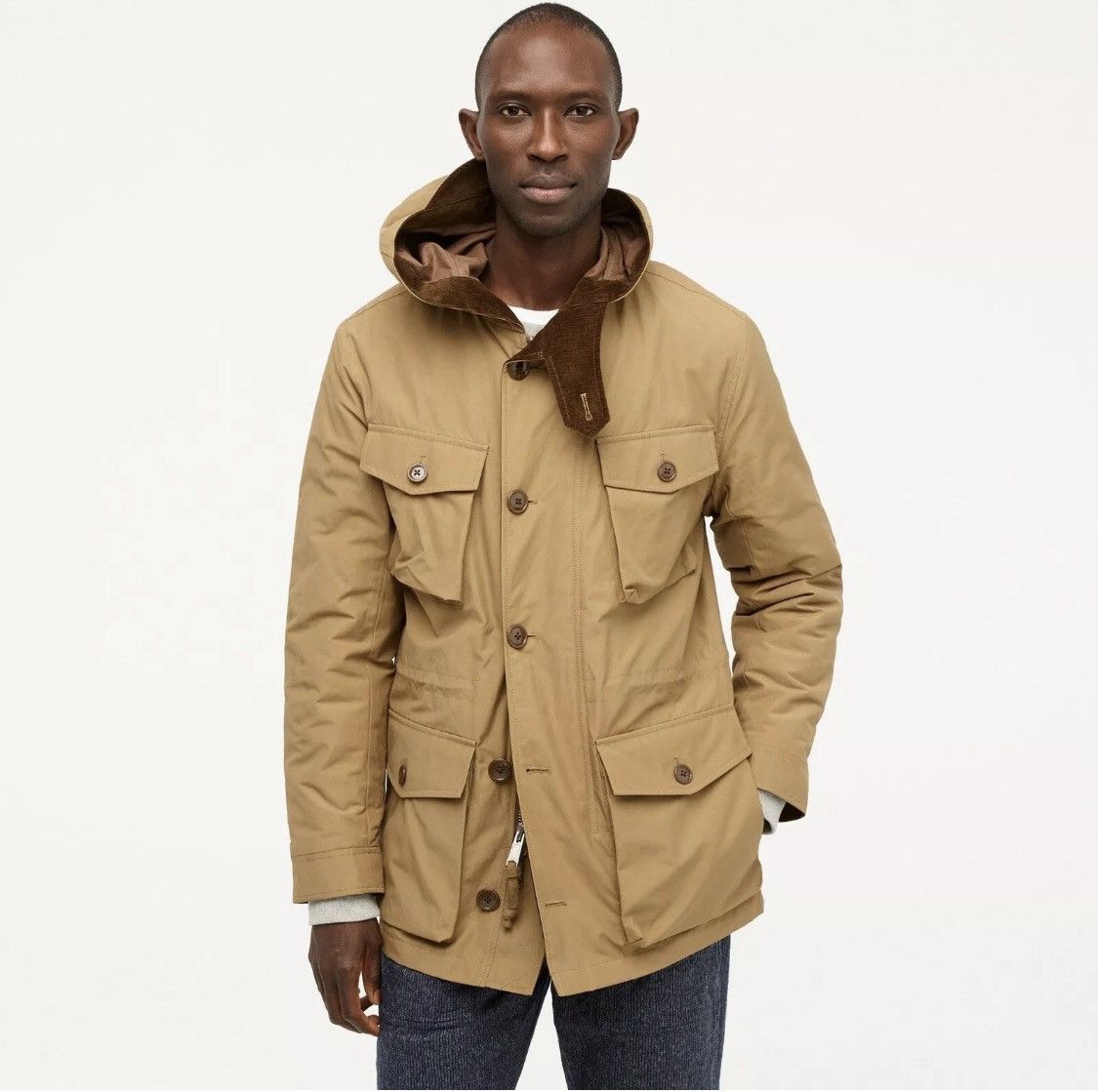 J.Crew × Wallace & Barnes Utility Parka jacket SOLD OUT | Grailed