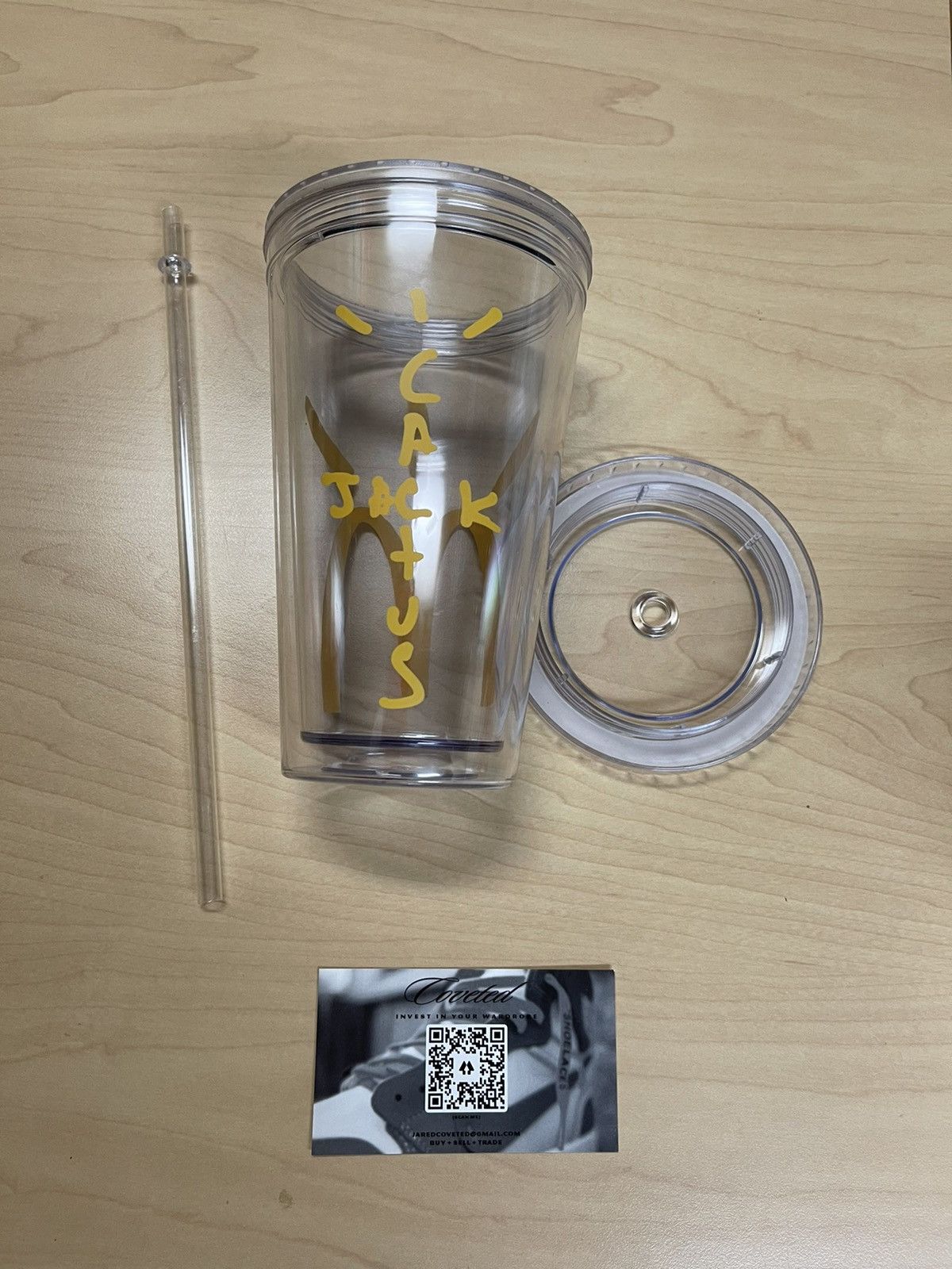 Travis Scott Travis Scott Cactus Jack McDonald’s Clear Arches Cup | Grailed