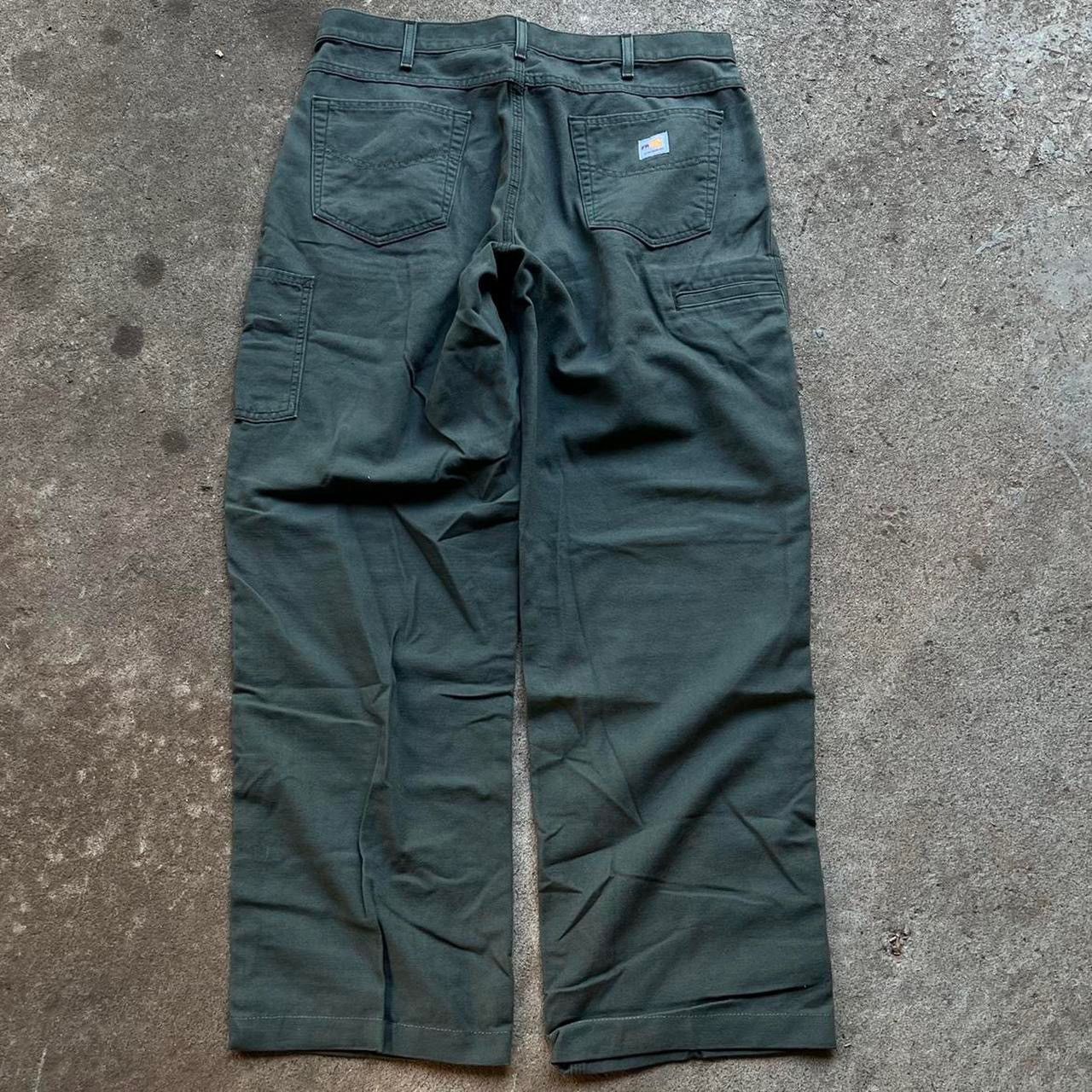 Carhartt × Streetwear × Vintage carhartt forrest olive green fire ...