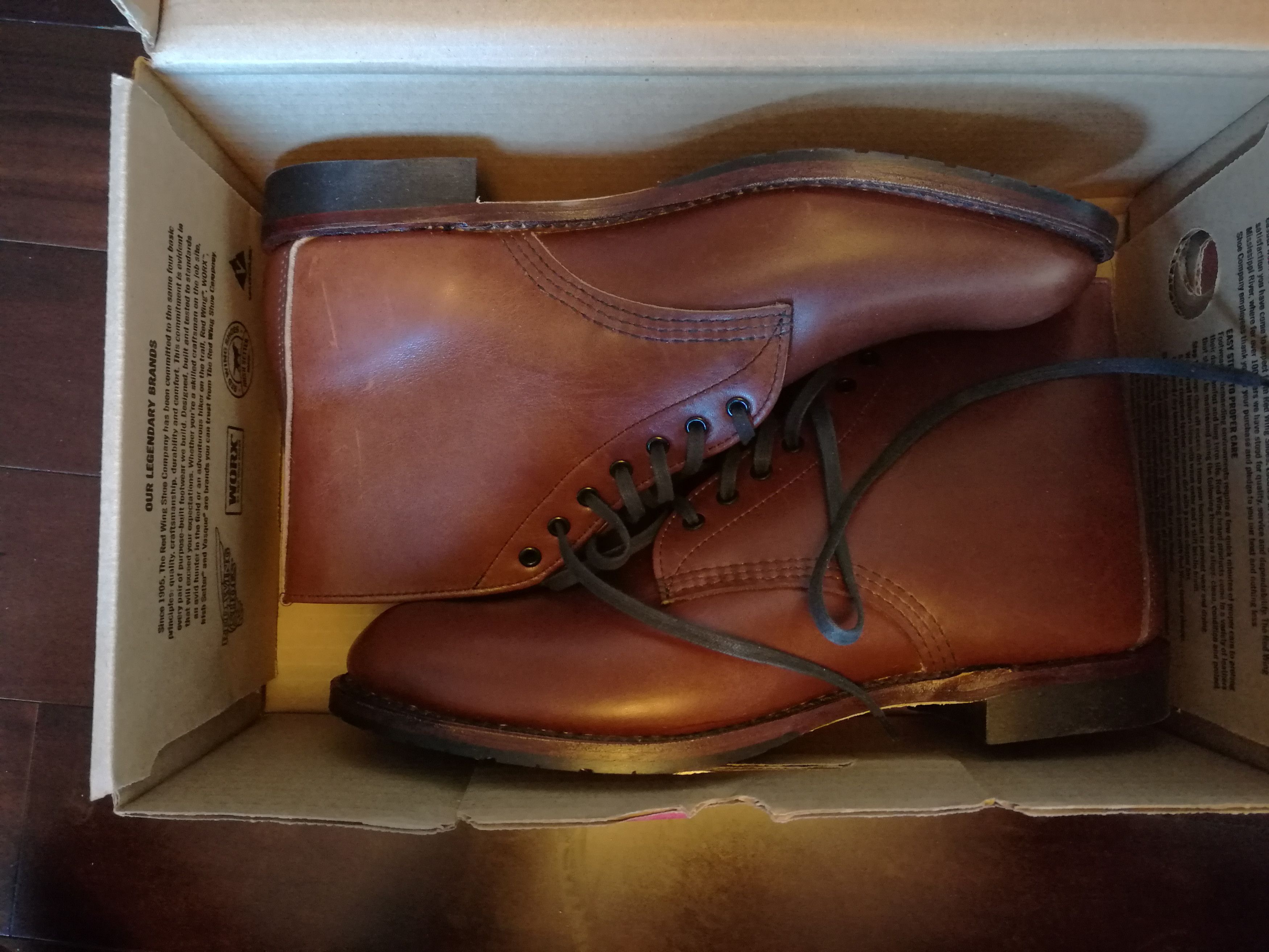 Red Wing Sheldon 6" in Teak | Grailed