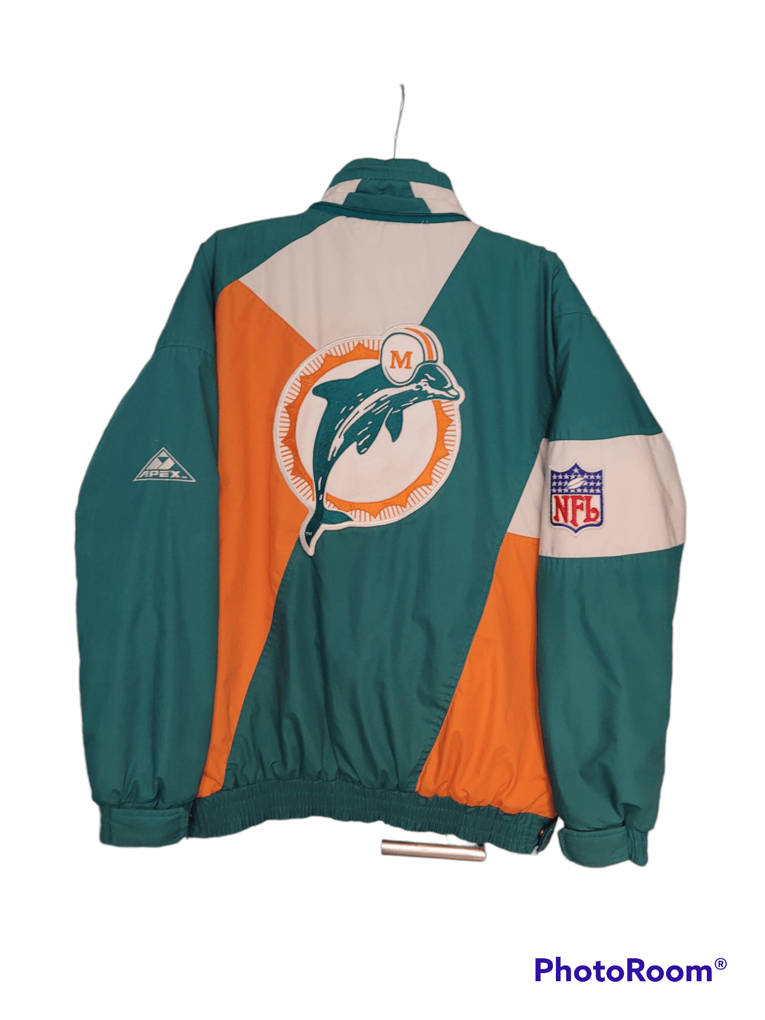 Apex Miami Dolphnis Jacket bomber nhl 90s | Grailed