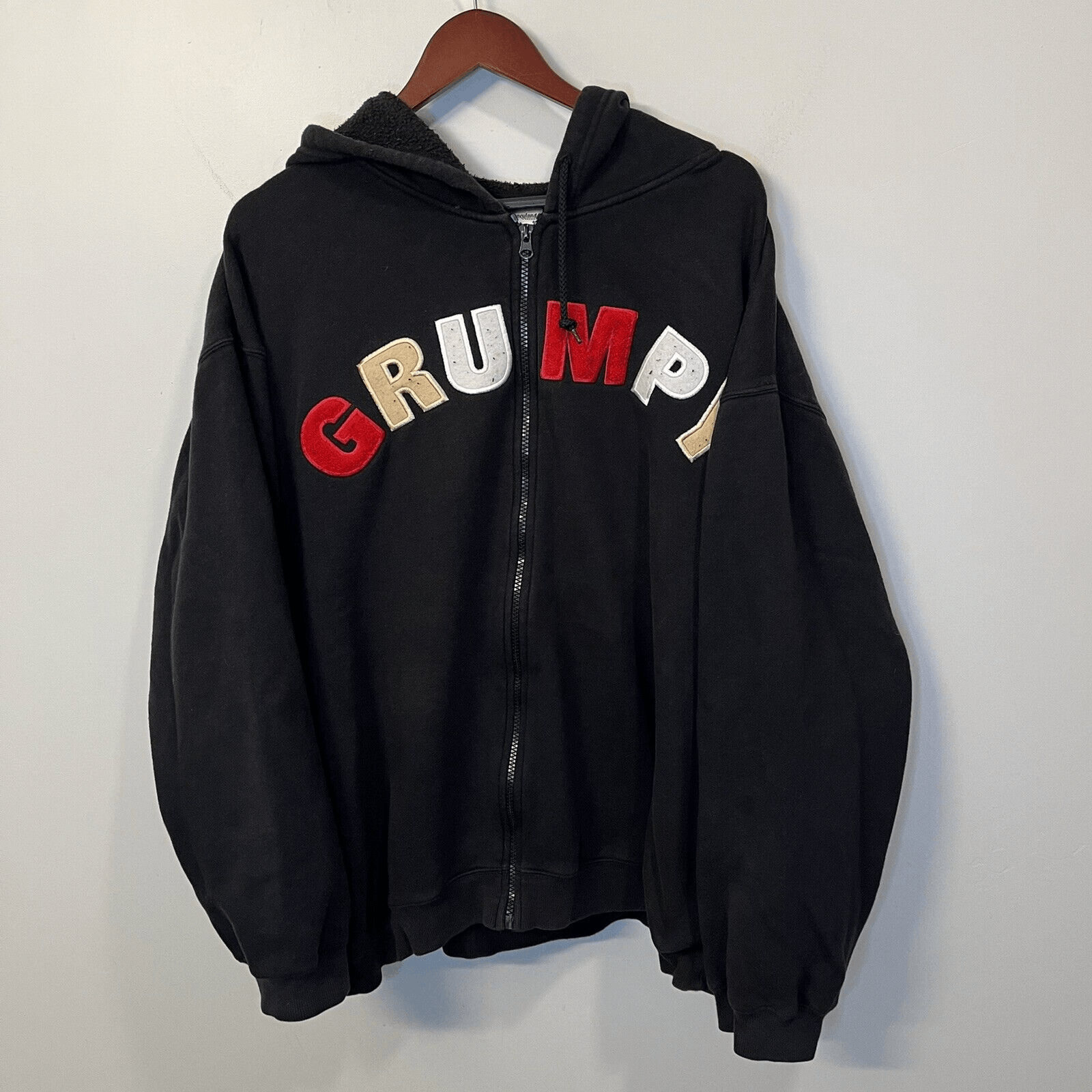 Vintage Vintage Disneyland Resort Grumpy Zip Up Hoodie XL | Grailed