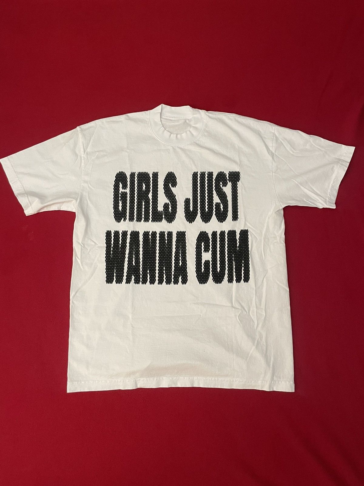 Streetwear × Vintage Girls just wanna cum Tee (Ken Carson) | Grailed