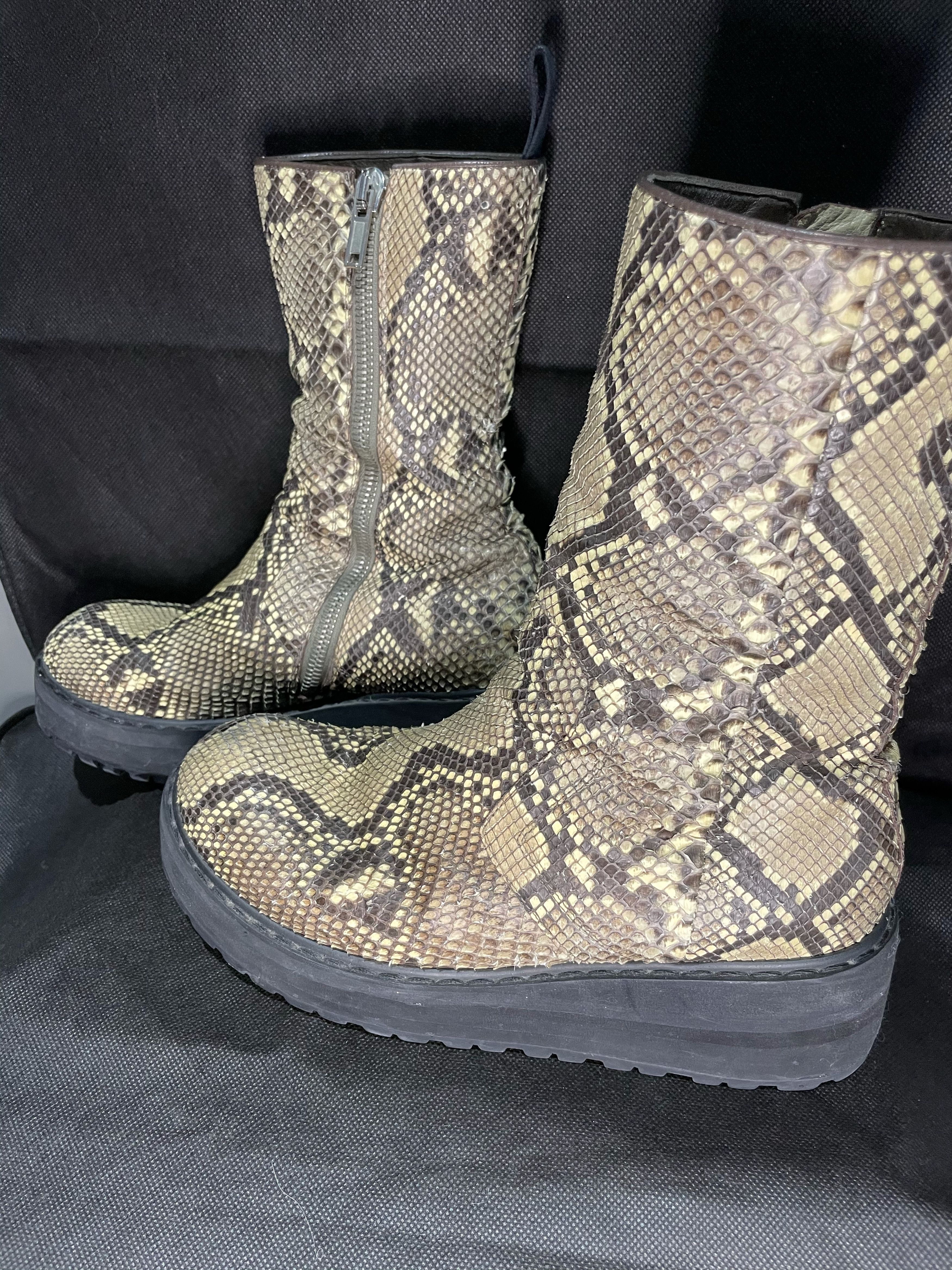 Rick Owens Rick Owens Mens Python Creeper Boot | Grailed