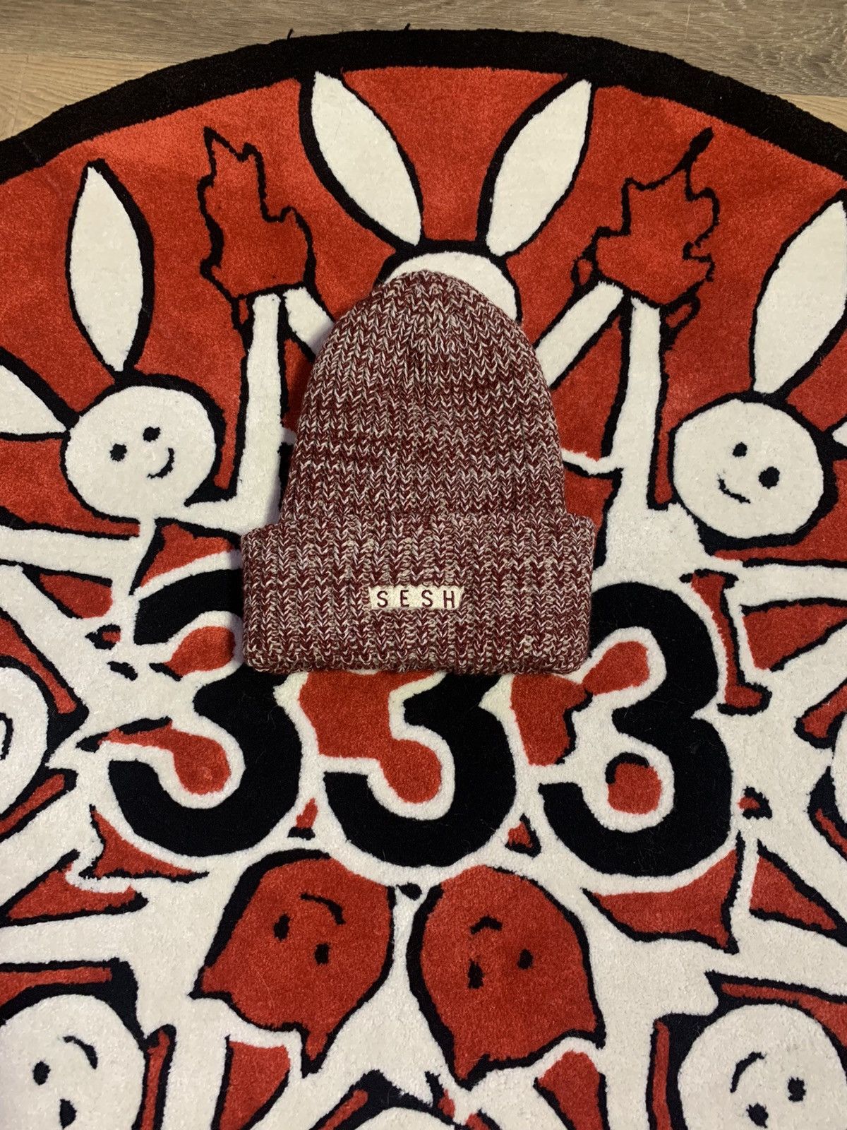 Team Sesh Knit classic logo beanie | Grailed
