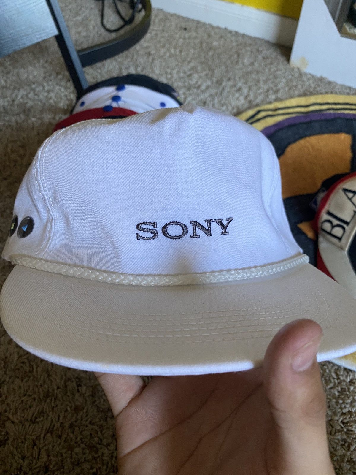 Vintage Vintage 90s Sony Walkman promo hat strap back | Grailed