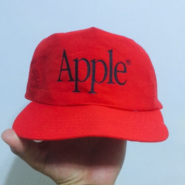 Apple 90s APPLE HAT SNAPBACK HAT | Grailed
