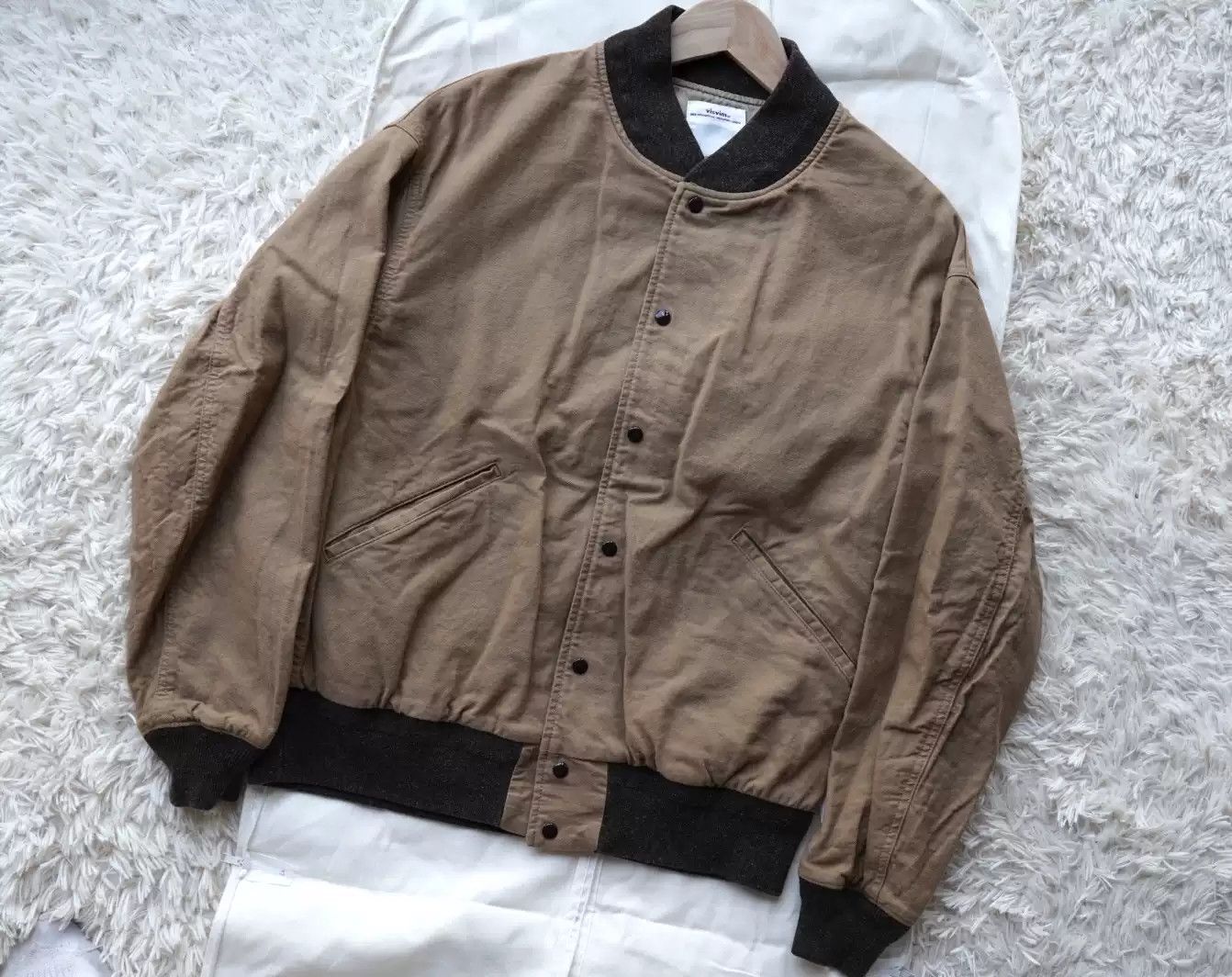 Visvim visvim varsity 20aw sb jkt | Grailed