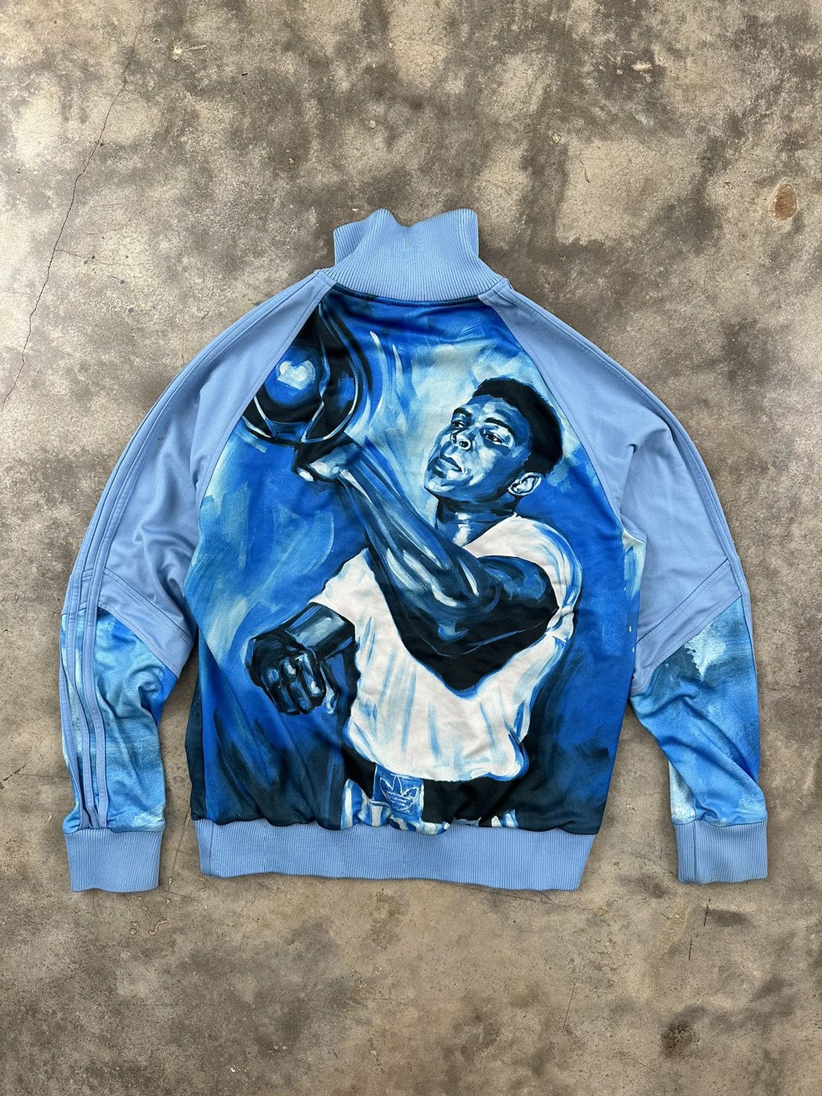 Adidas × Muhammad Ali Adidas x Muhammad Ali Painted Portrait Track ...