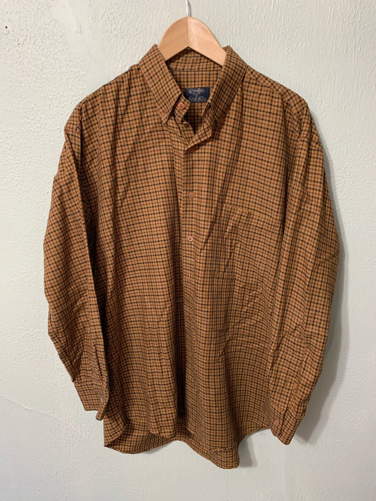 Gitman Bros. Vintage × Vintage Vintage Gitman Bros Check Earth Tone ...