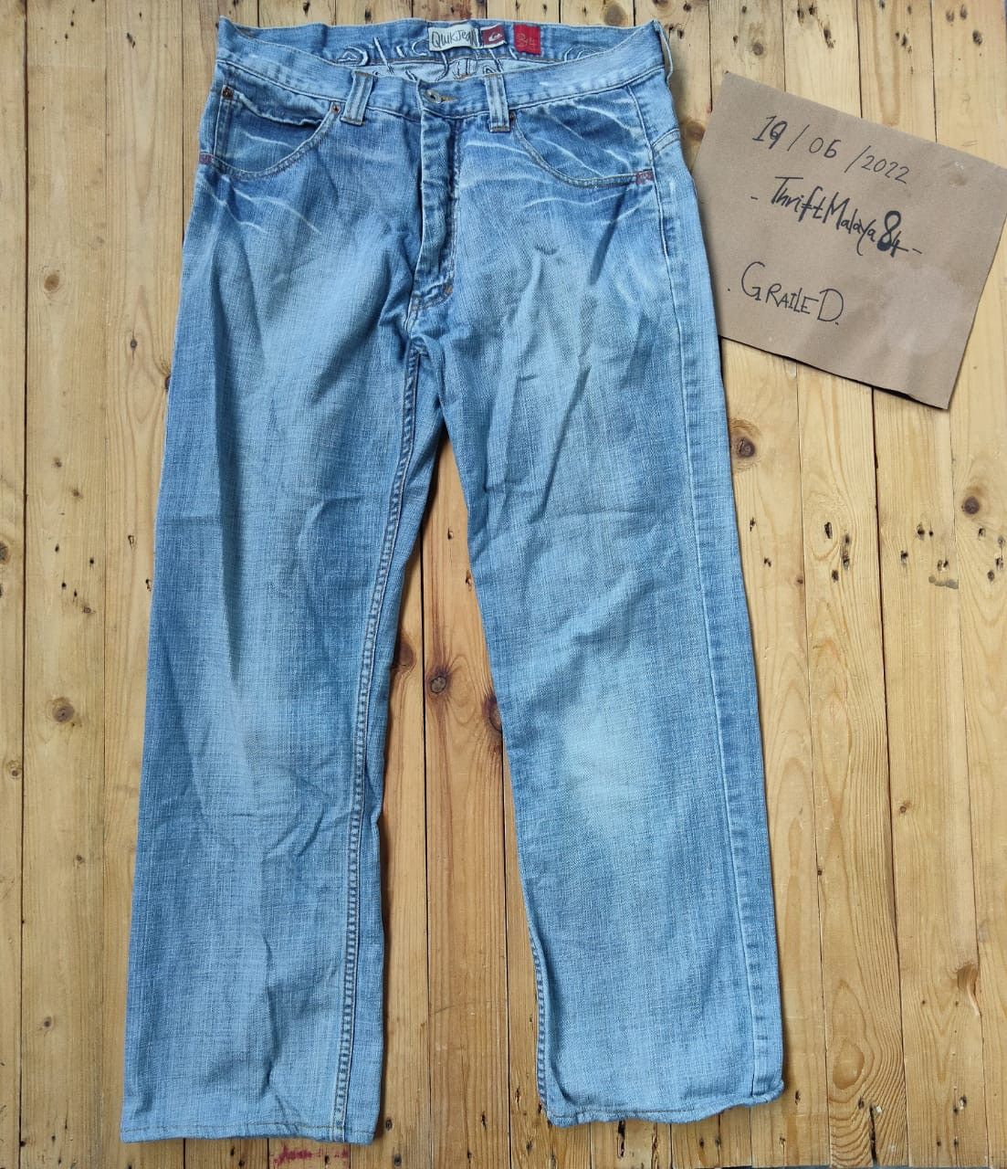 Quicksilver × Vintage 🔥Vintage 90s Quicksilver Denim Jeans | Grailed