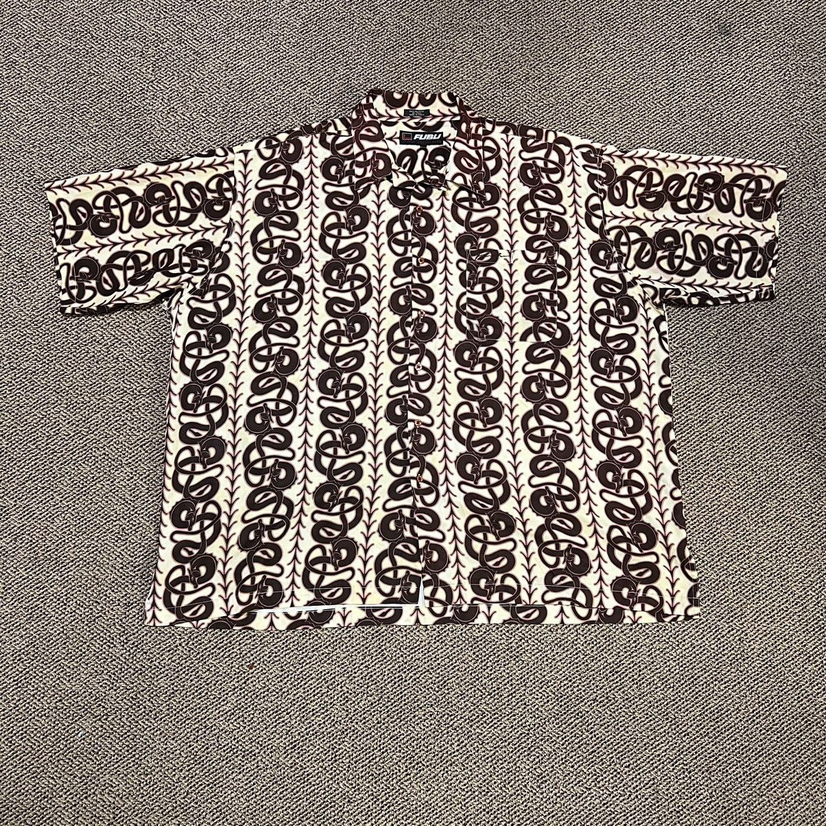 Fubu × Vintage Vintage Fubu The Collection Graphic Button Up | Grailed