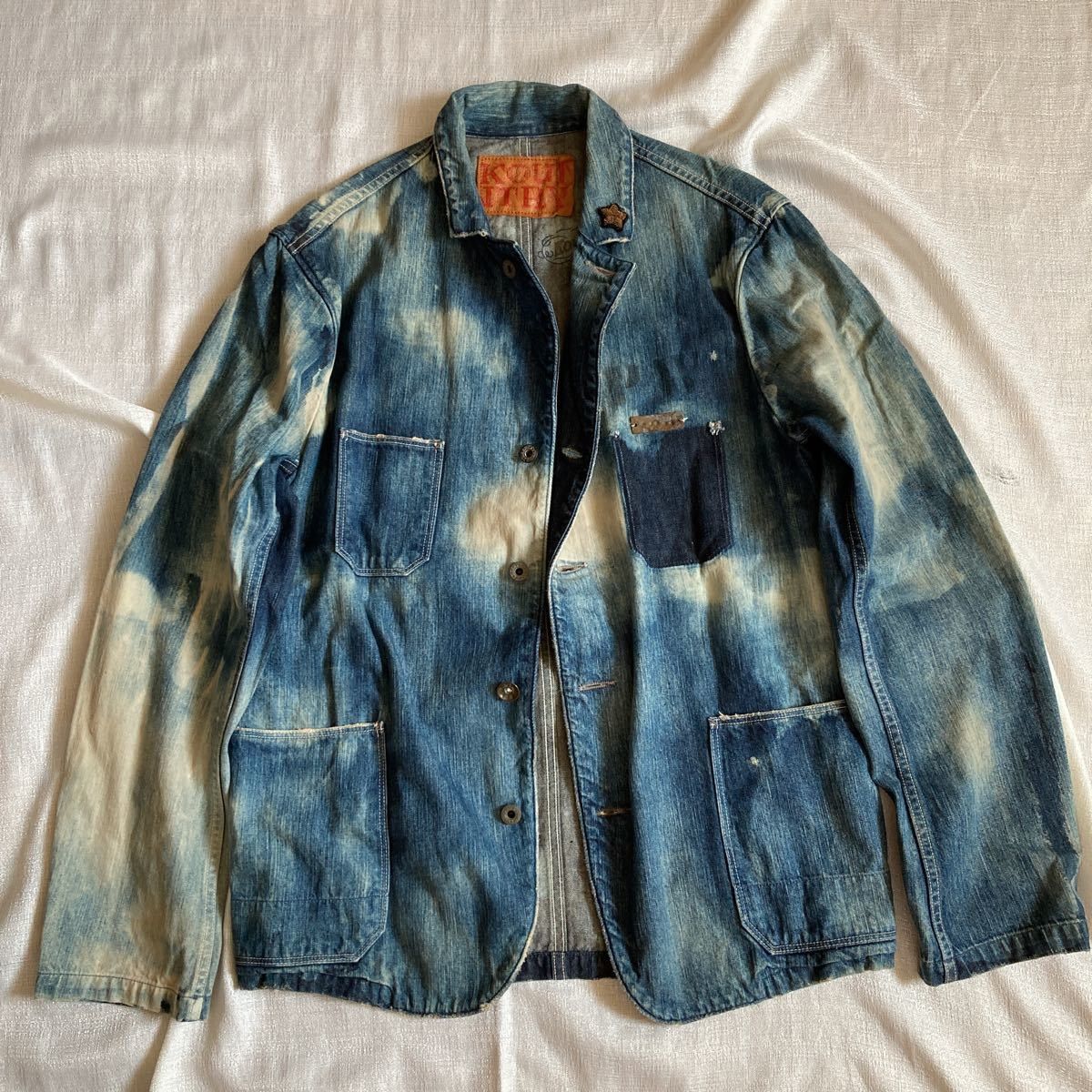 Kapital KAPITAL KOUNTRY Vintage Processing Work Denim Jacket 4 | Grailed