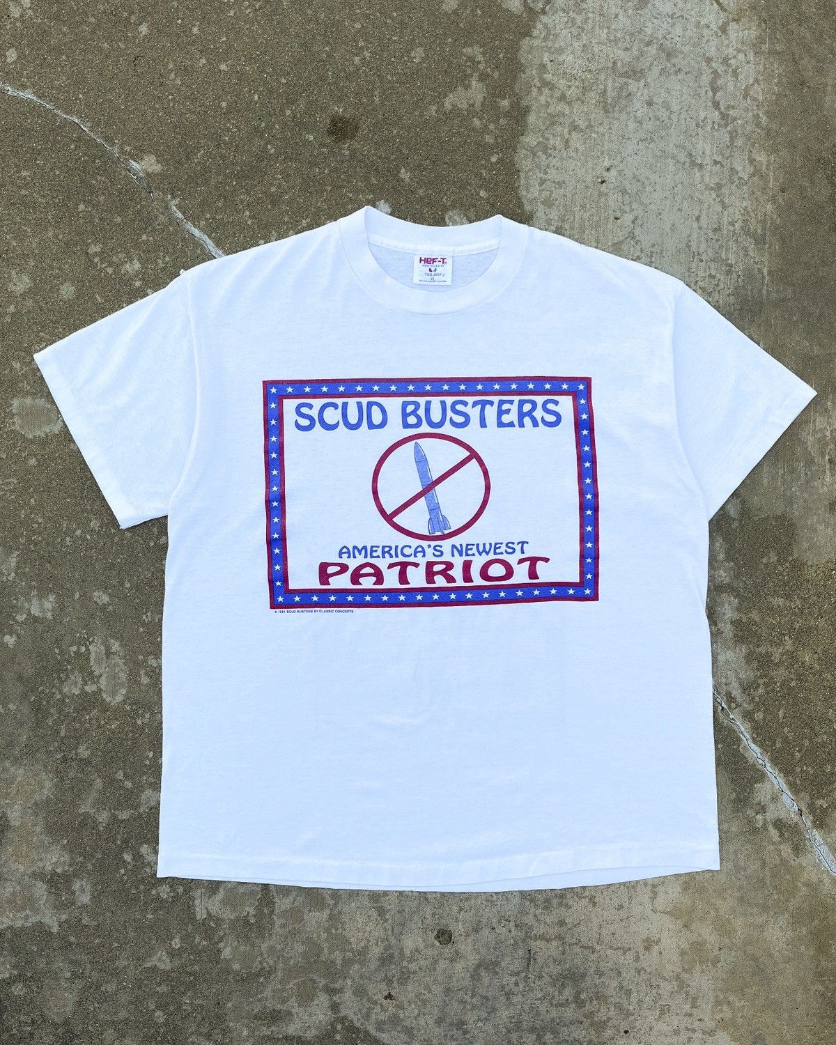 Vintage 1990's "Scud Busters" Tee | Grailed
