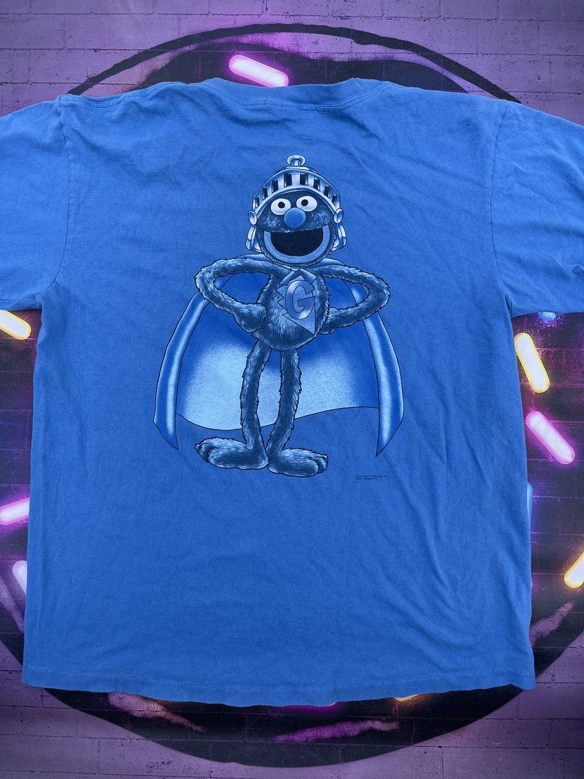 Vintage 90’s Vintage Sesame Street Super Grover shirt In Advance tag ...
