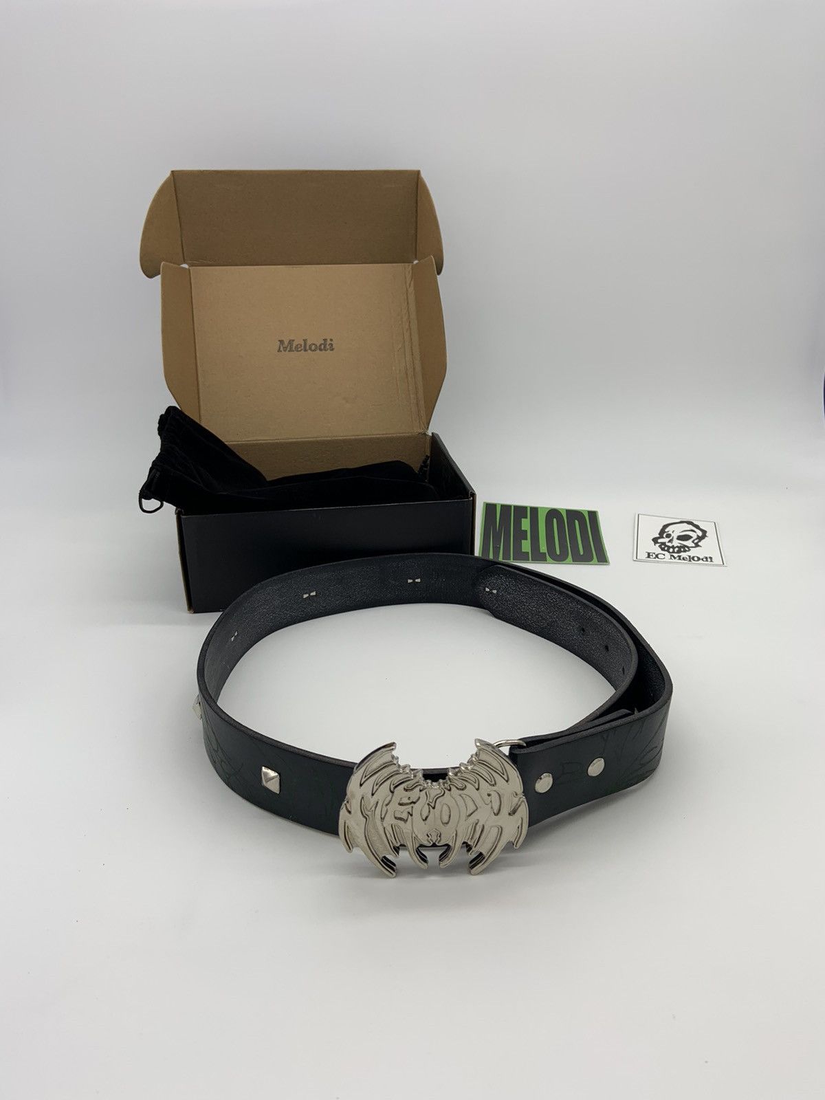 Streetwear Ec Melodi Studded Widow Belt | Grailed