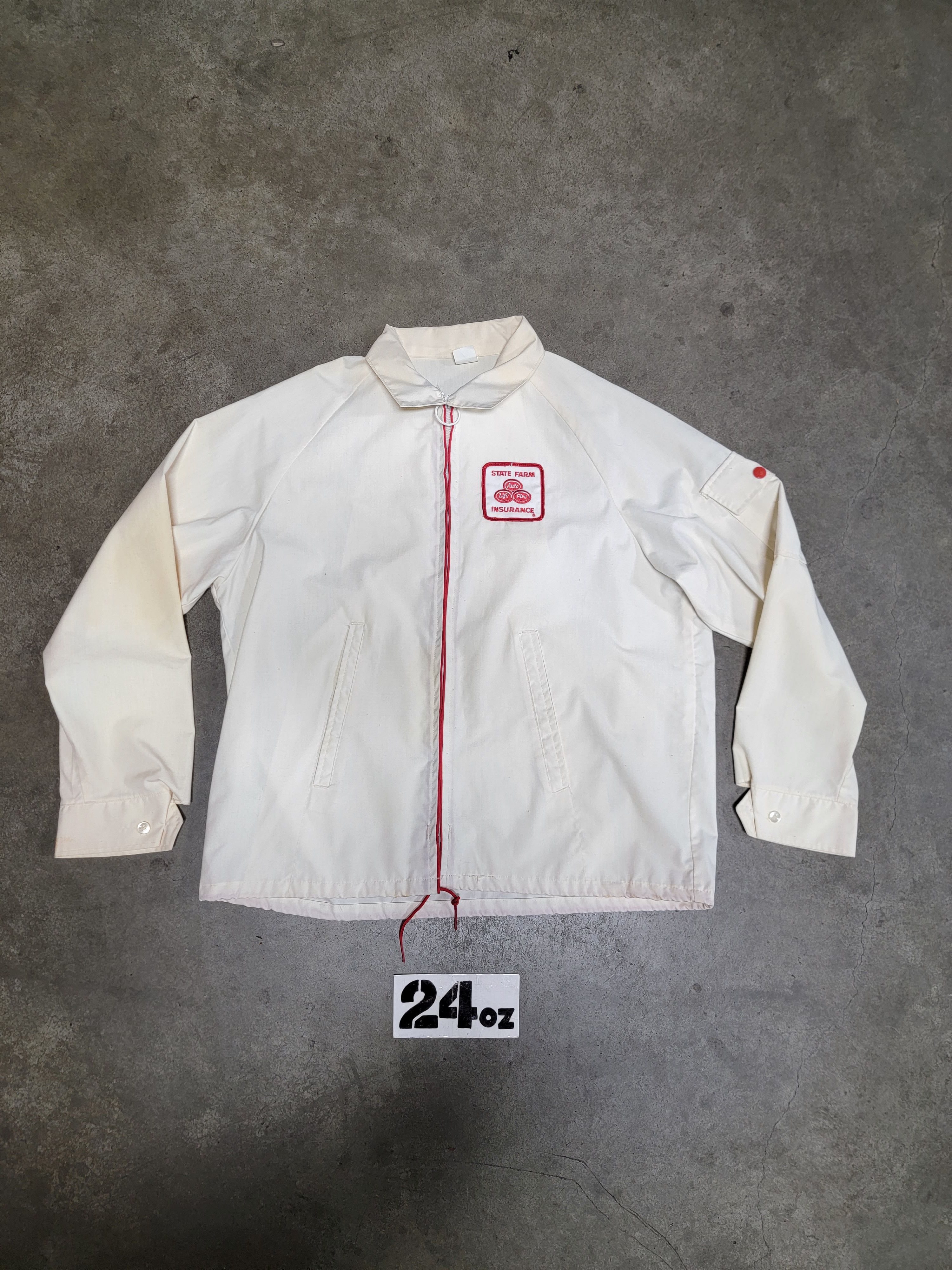 Vintage 80's State Farm Windbreaker Salesman Jacket | Grailed