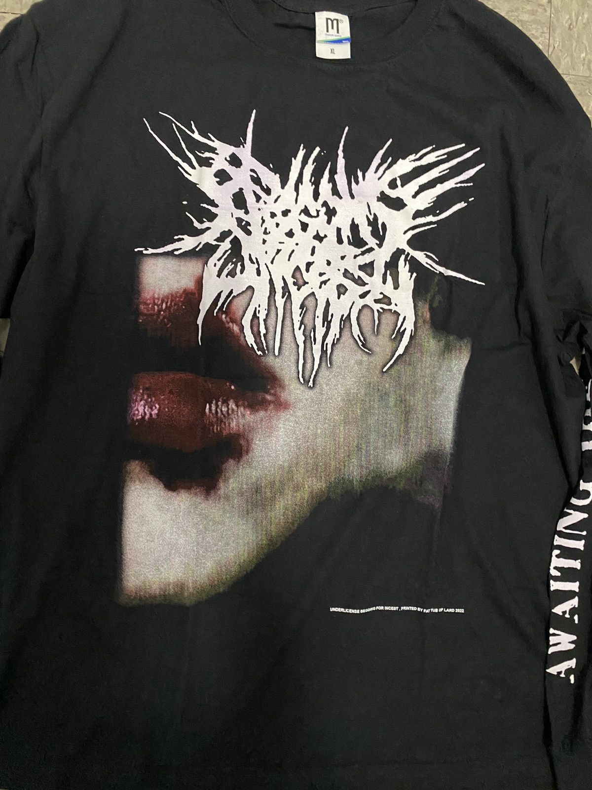 Band Tees × Ken Carson × Vintage Ftol records “awaiting the fist ...