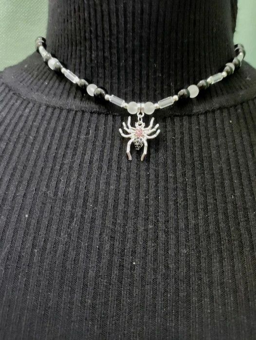 Chain Punk gothic spider necklace chain | Grailed