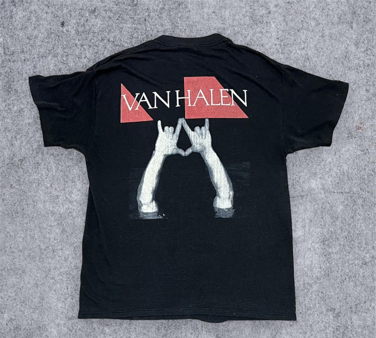Vintage Vintage 1989 Van Halen OU812 Tour Band Tee | Grailed