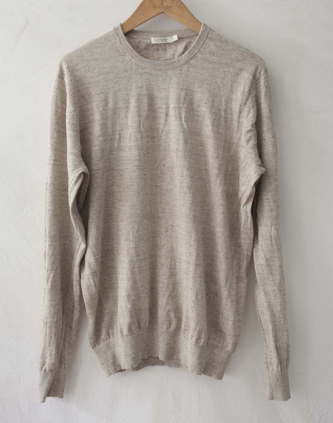 Suitsupply Linen cotton long sleeve/ sweater | Grailed