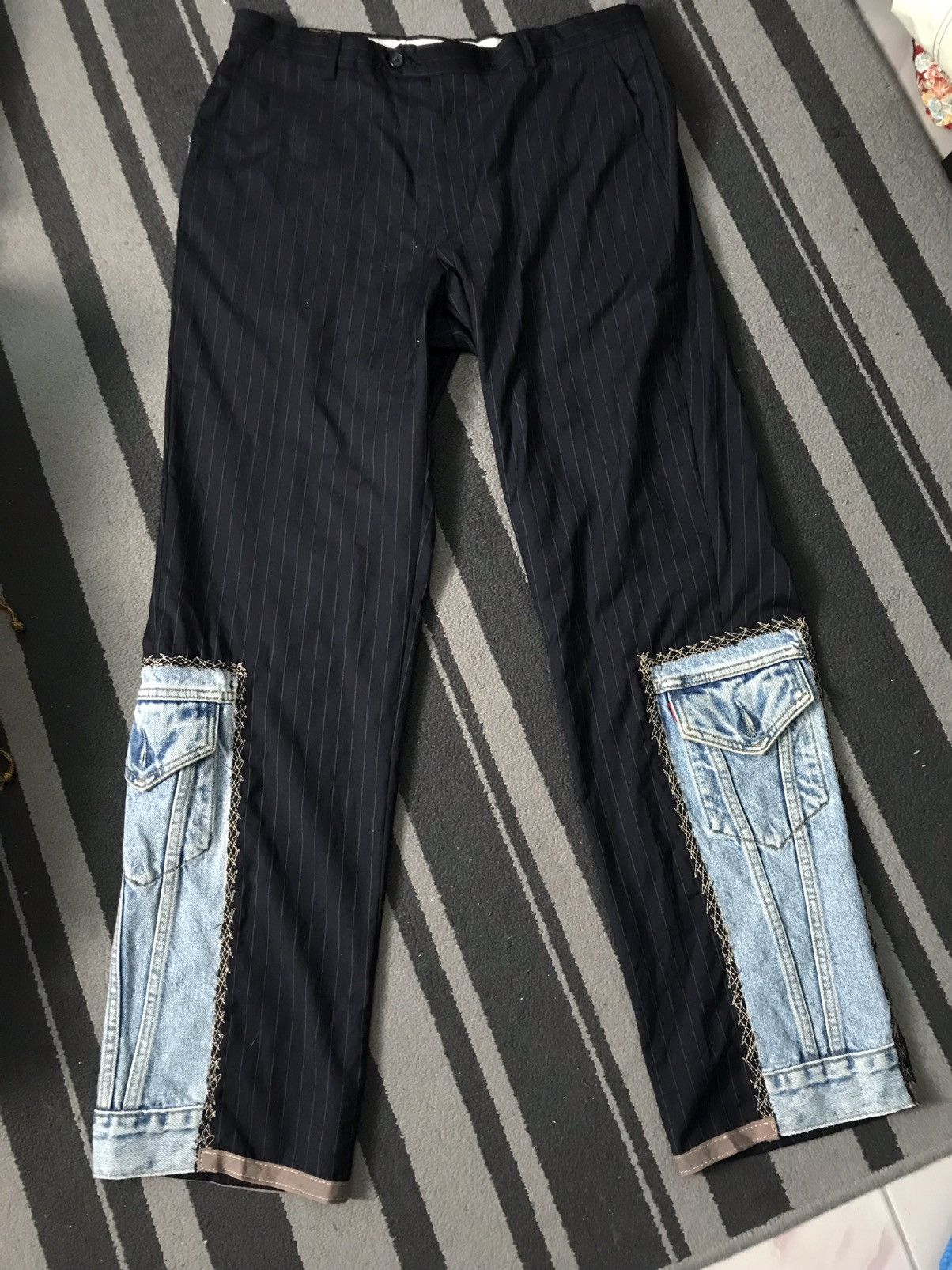 Italian Designers Vintage Italian Carel Van Laere Hybrid Denim ...