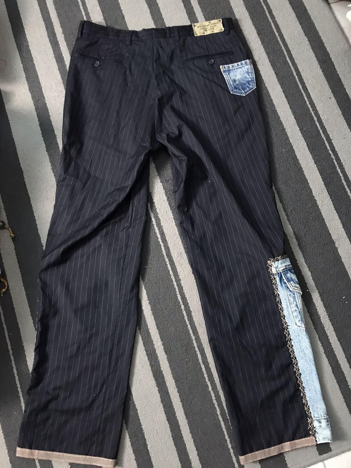 Italian Designers Vintage Italian Carel Van Laere Hybrid Denim ...