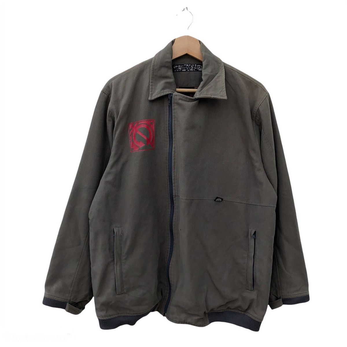 Hex HEX ANTI STYLE MADE IN JAPAN CHORE JACKET BIG LOGO | Grailed