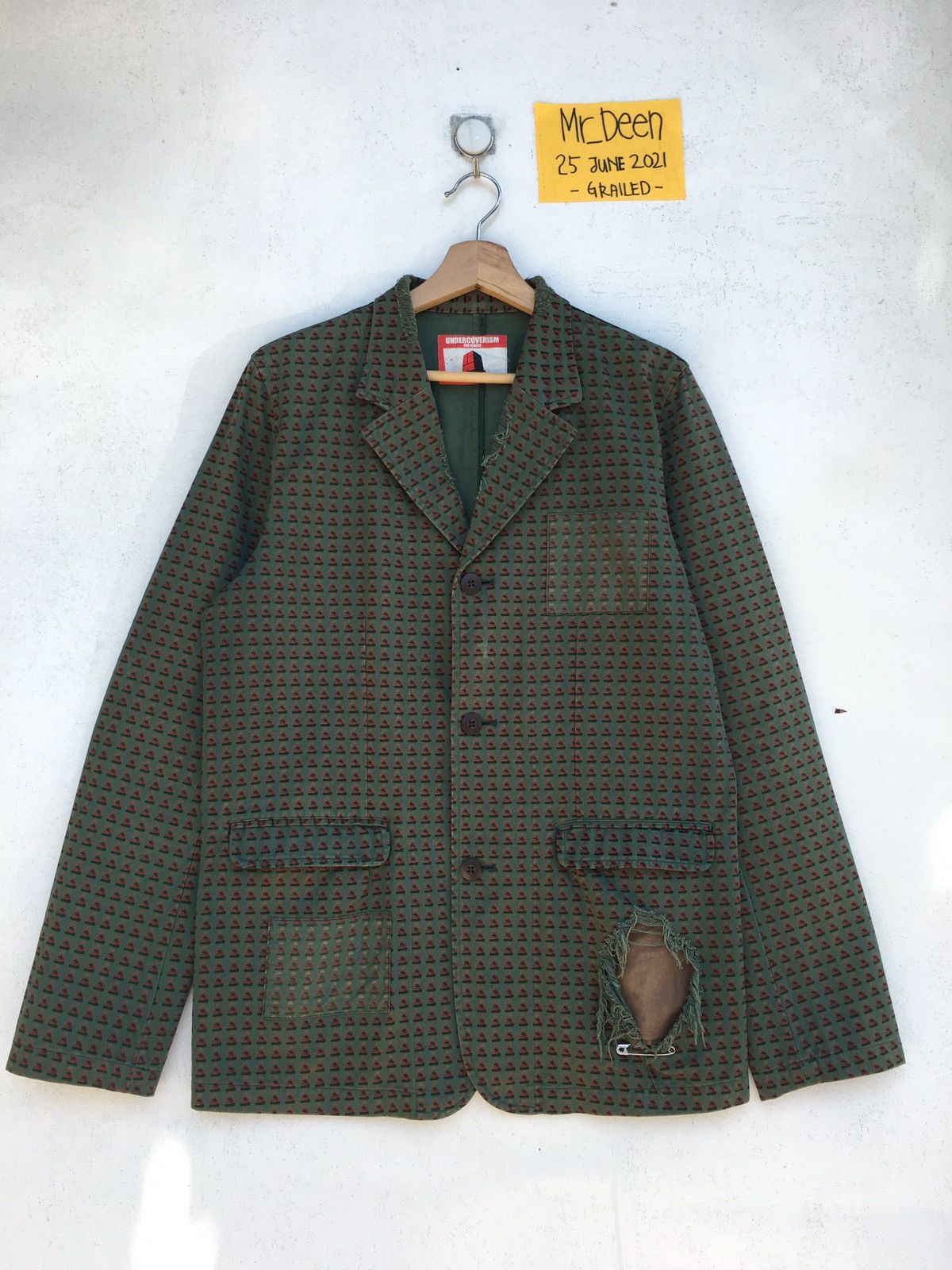 Jun Takahashi × Undercover Rarest Distressed/Patchwork Undercover ...