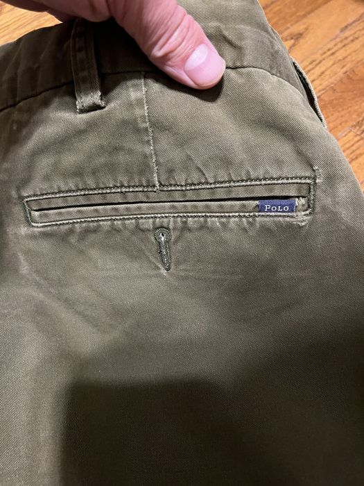 Polo Ralph Lauren Polo Ralph Lauren Olive Green Pants 42 x 32 Stretch Classic | Grailed